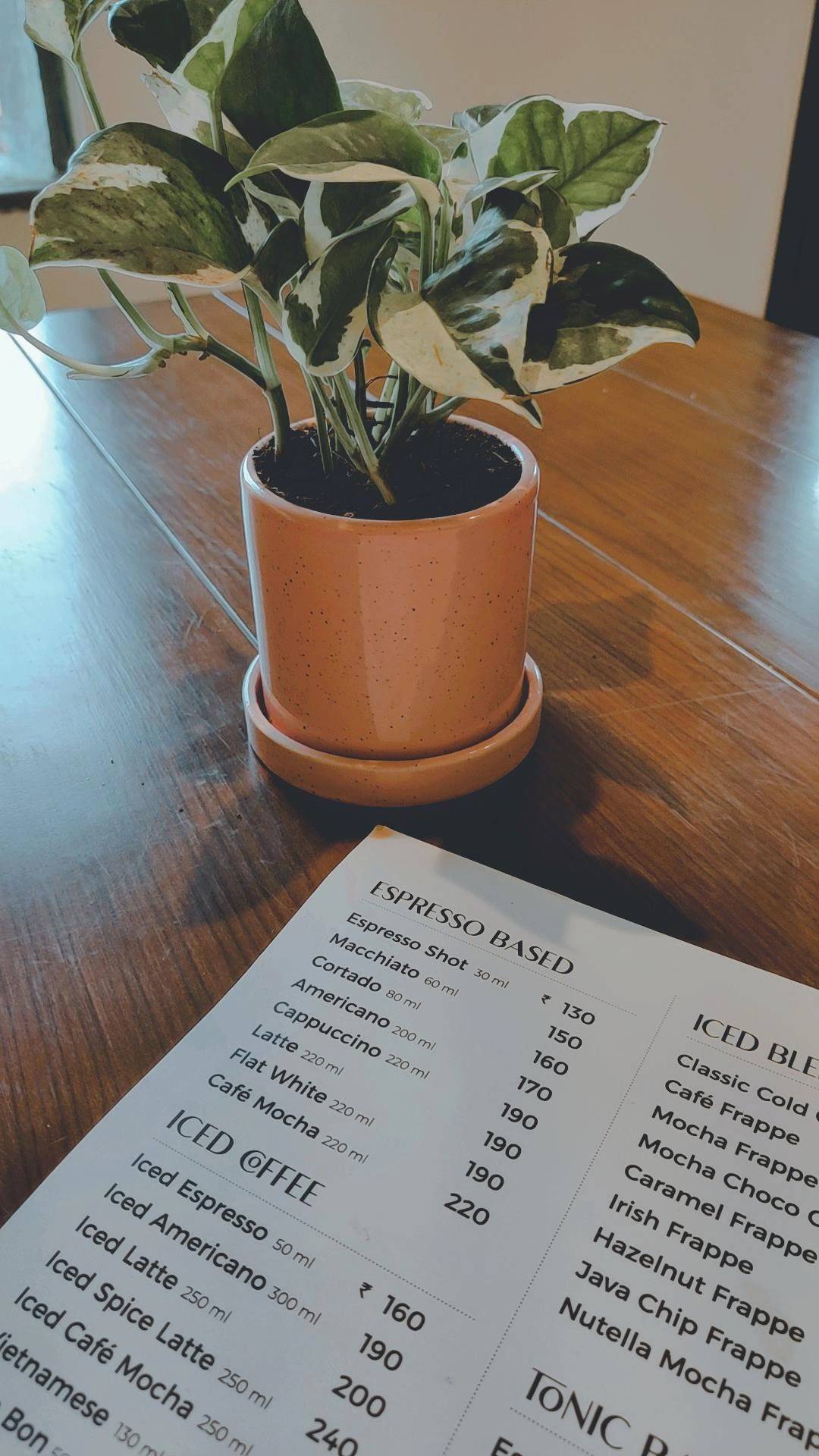 Menu at Kaffa Coffee Roasters, Ahmedabad, Ground Floor