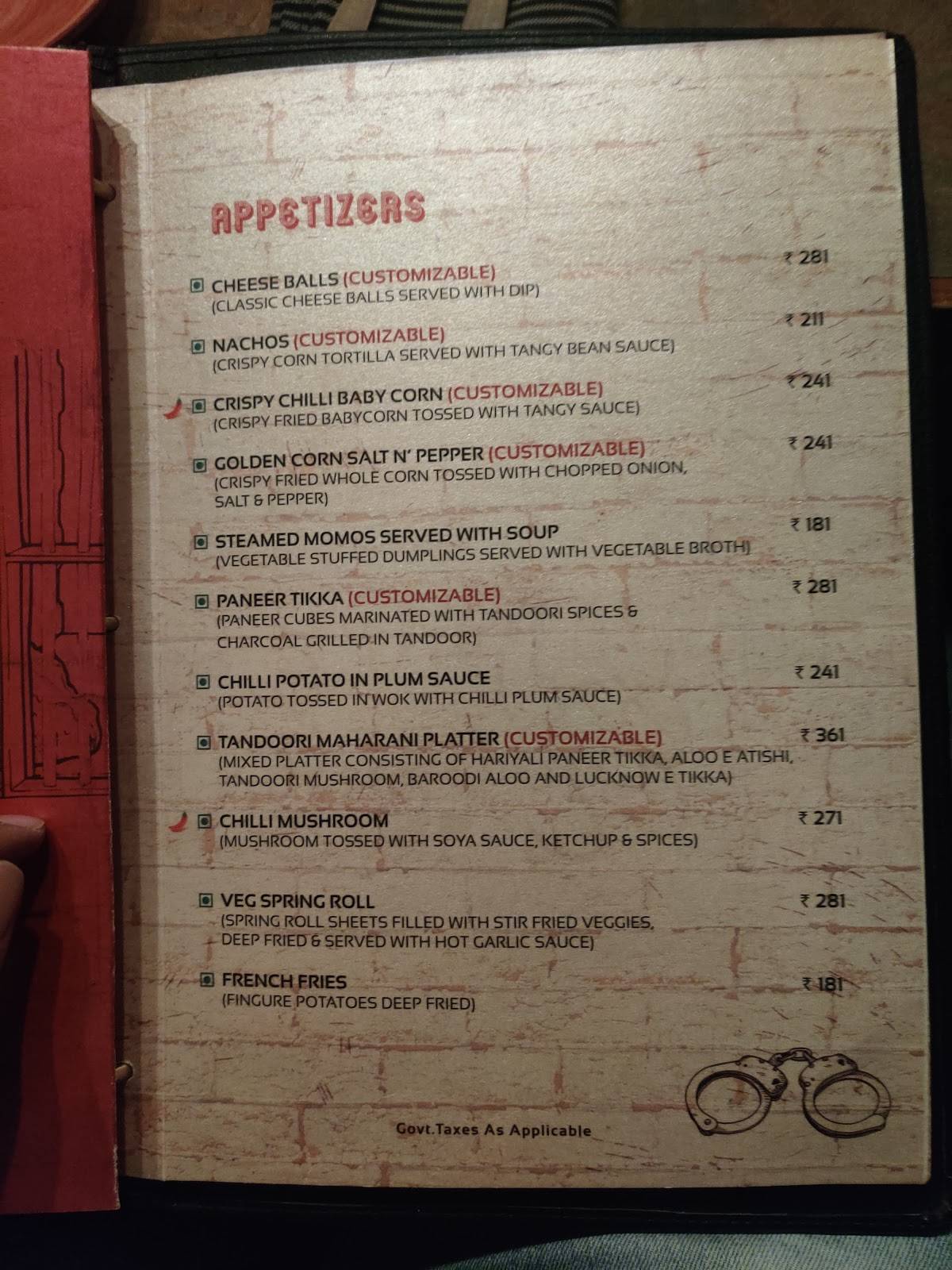 Menu at Kaidi Kitchen Siliguri, Siliguri, 3rd floor