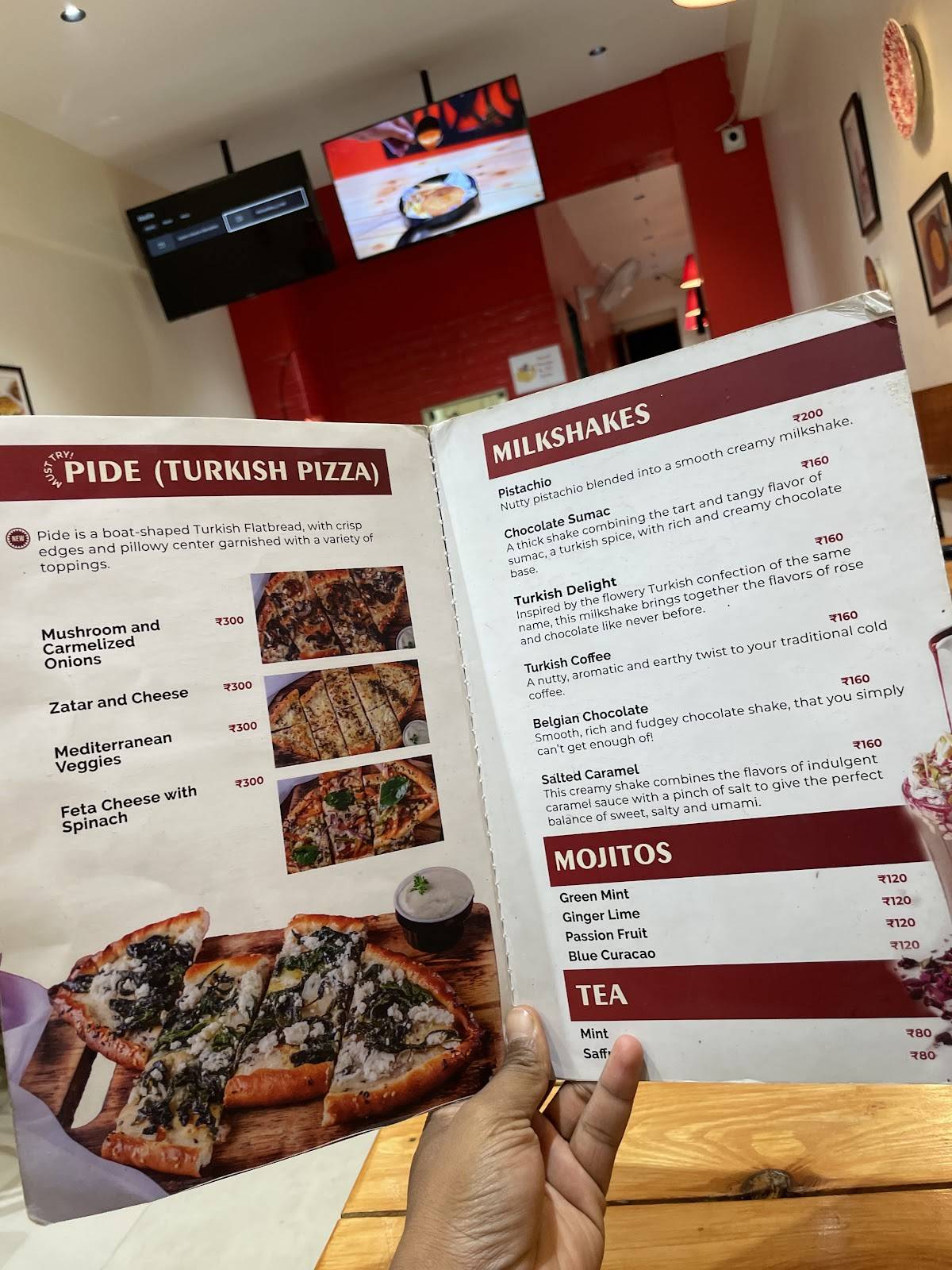 Menu at Kunafa Bytes Vesu, Surat