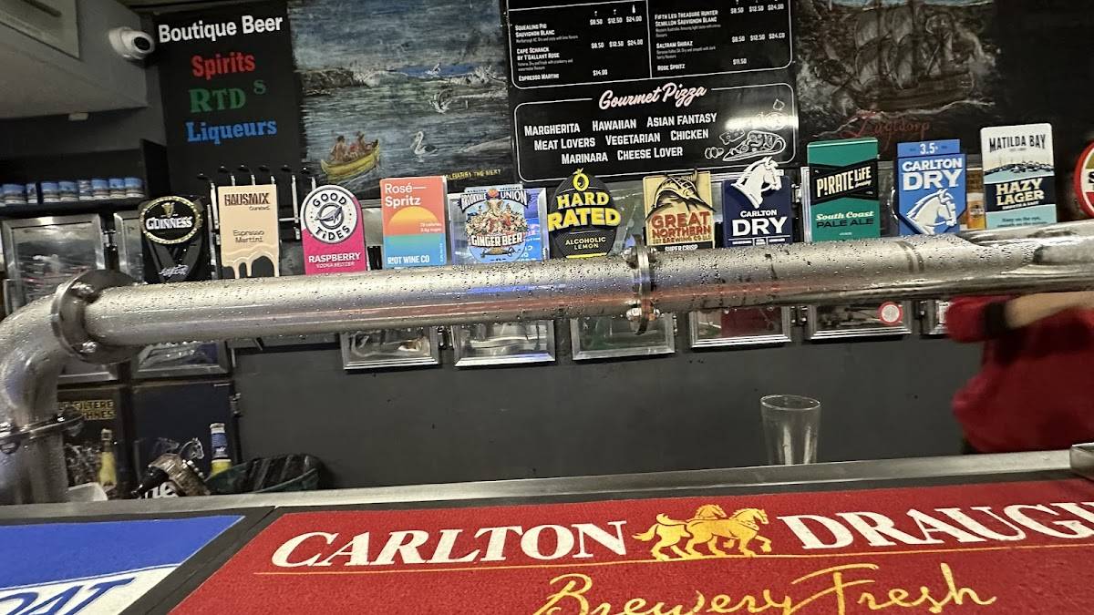 Menu at Kalbarri Motor Hotel, Kalbarri