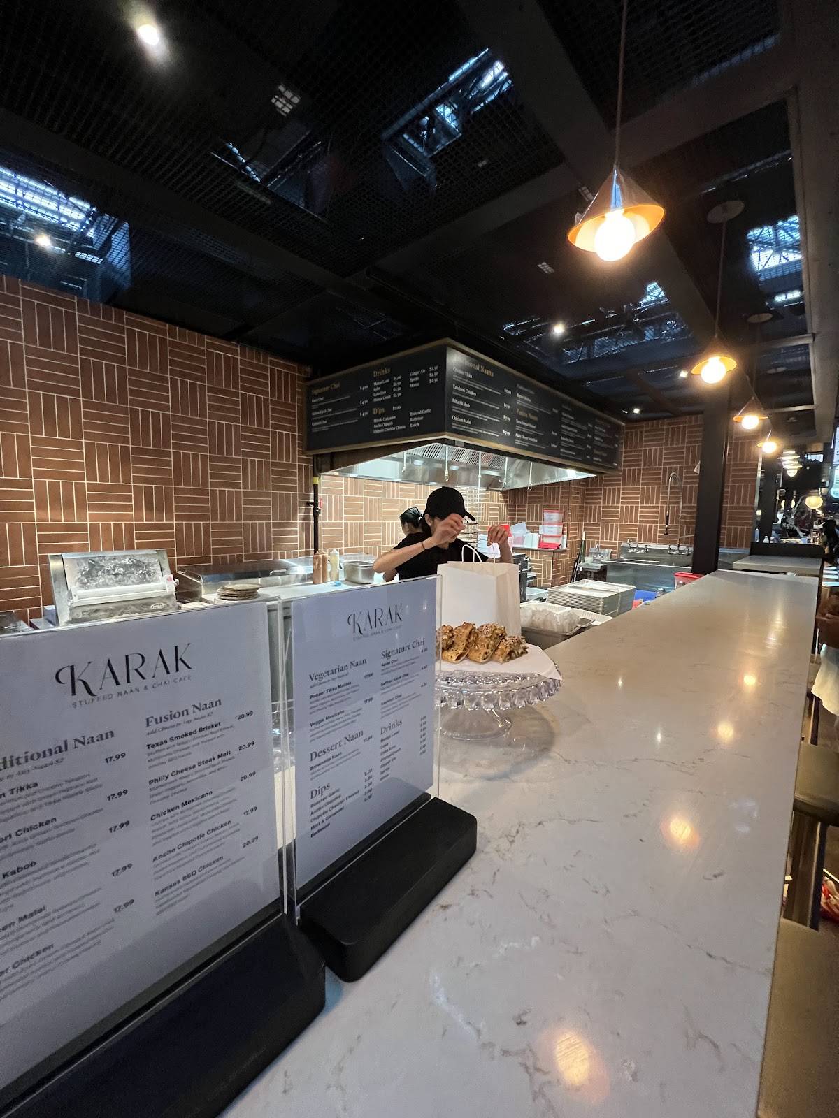 Menu at Karak - Stuffed Naan & Chai Cafe, Toronto