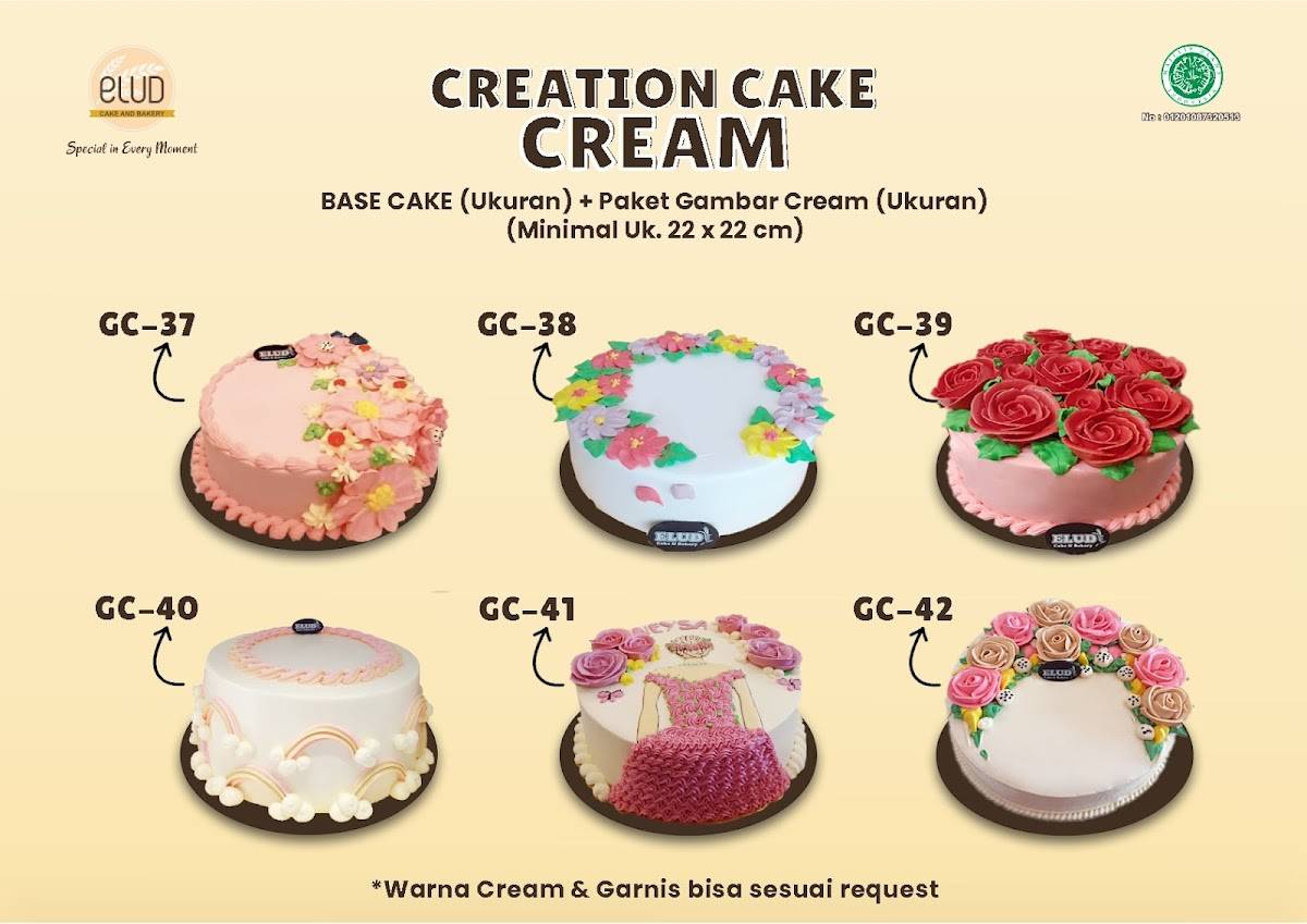Menu at ELUD Cake & Bakery, TELAGASARI, Karawang