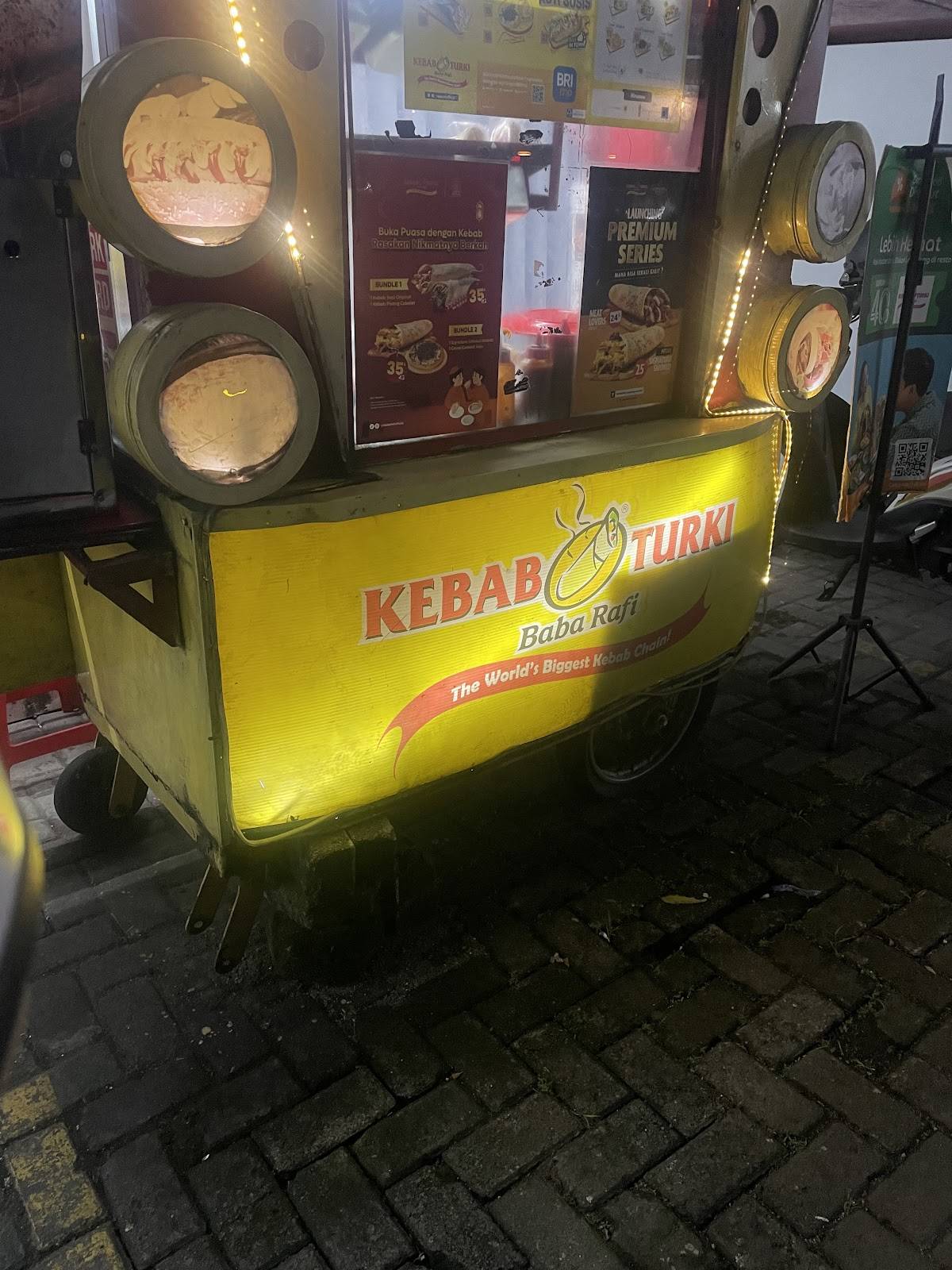 Carta de Kebab Turki Baba Rafi - Indomaret Point Kalasan, Tamanmartani