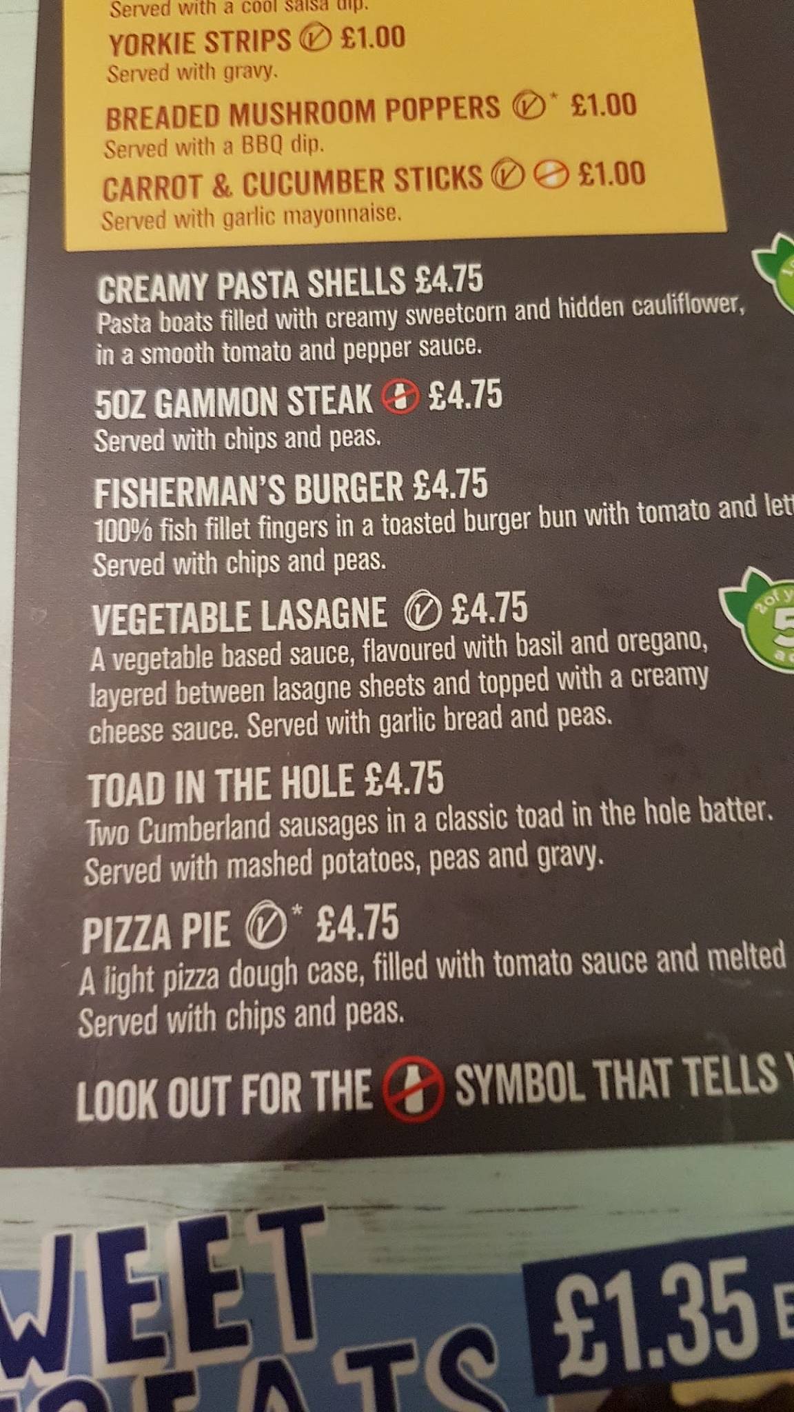 Menu at Knot & Plough pub & bar, Stafford