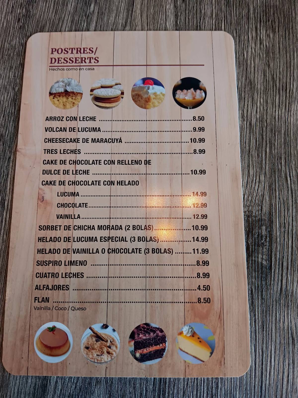 Menu at LA JATO RESTAURANT, Hialeah, W 16th Ave