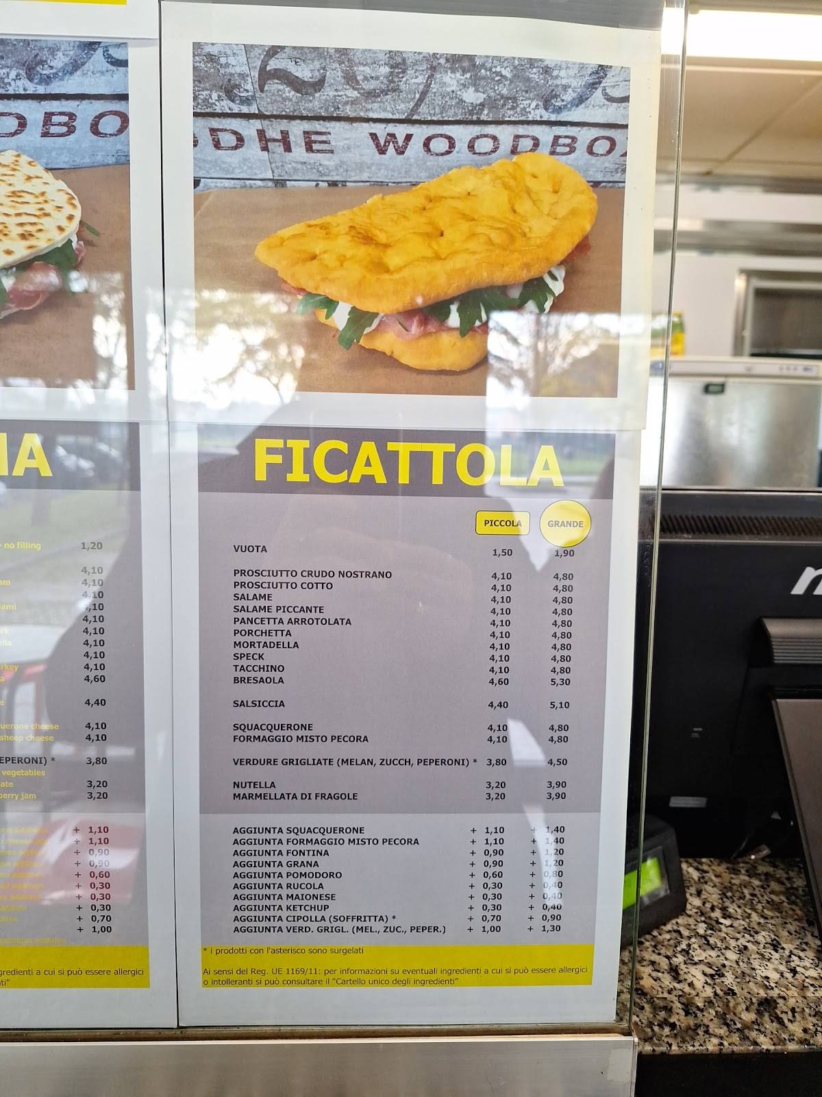 Menu da LA META ristorante, Imola