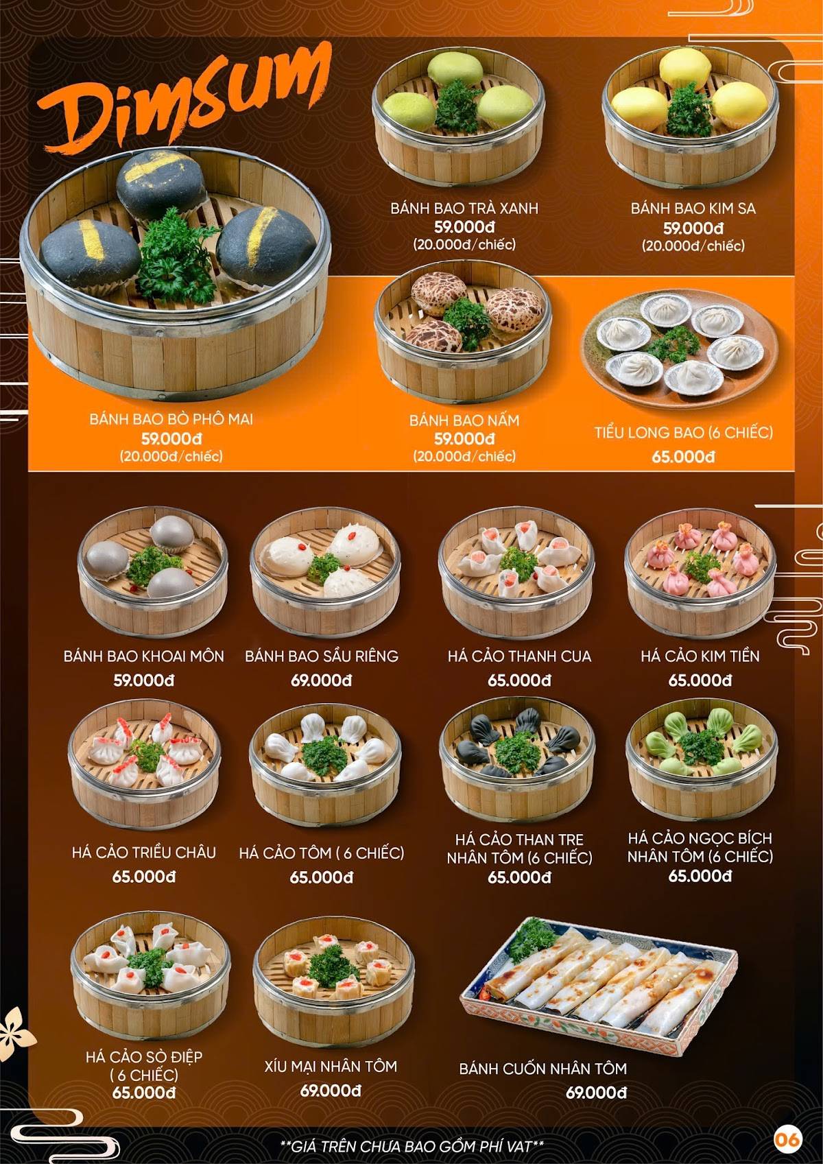 Carta del restaurante LONG WANG Tầng 4 Crescent Mall, Ciudad Ho Chi ...