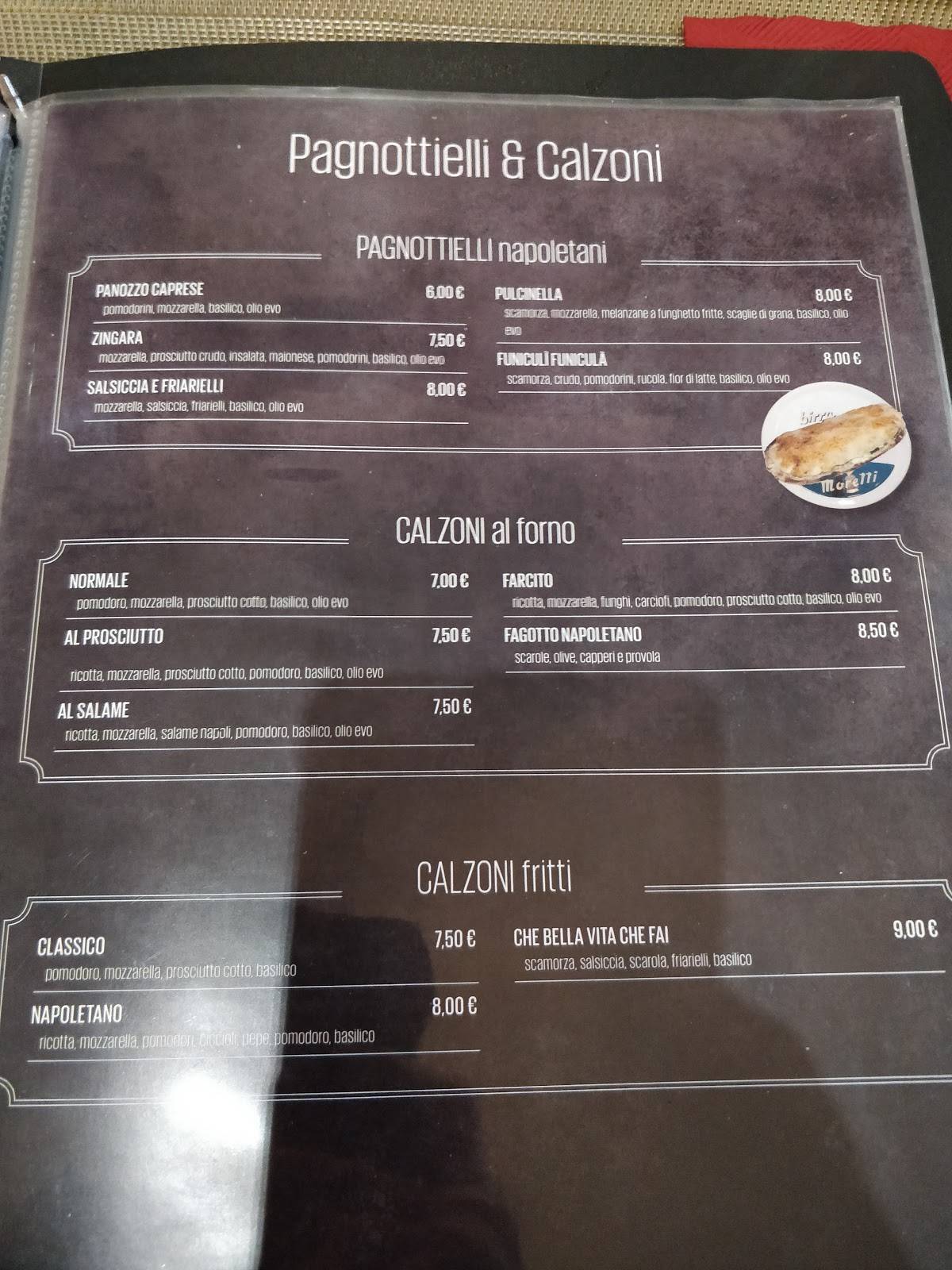 Menu da L'Oro di Napoli pizzeria, Melegnano