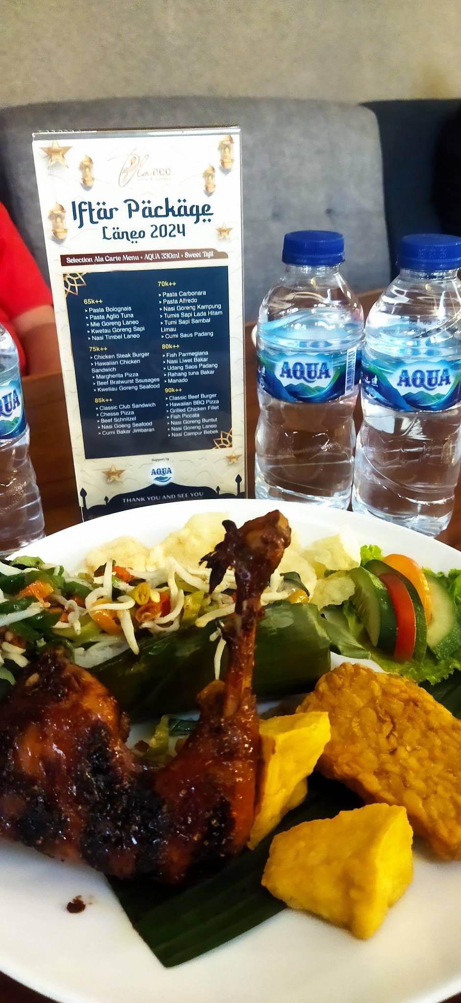 Menu at Laneo Cafe & Eatery Bandung, Bandung
