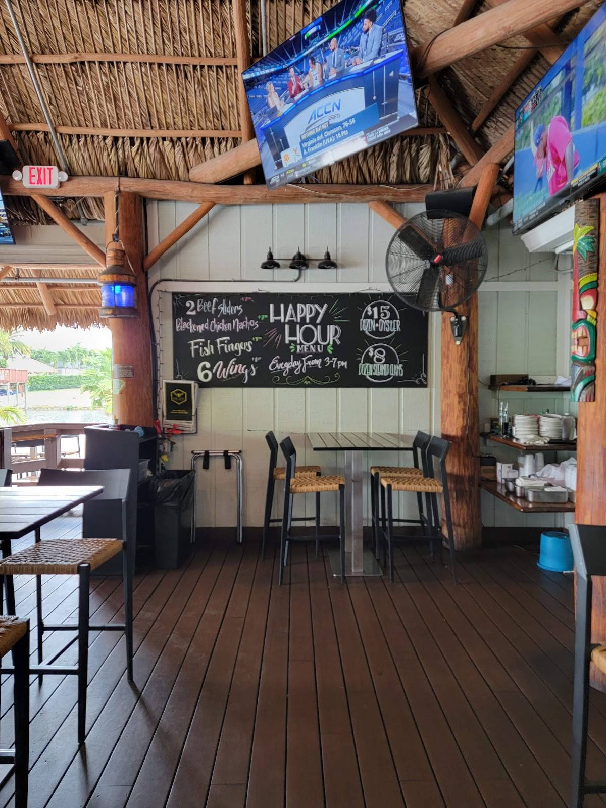 Menu at The Hive Waterfront Restaurant & Tiki, Lantana