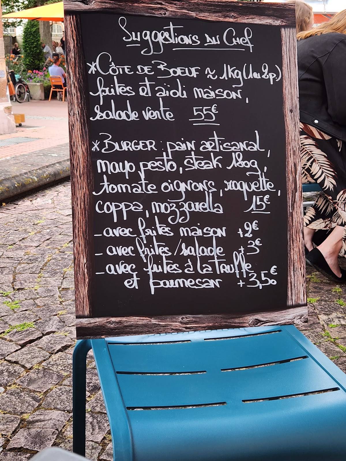 Menu au Le Binôme restaurant, Haguenau