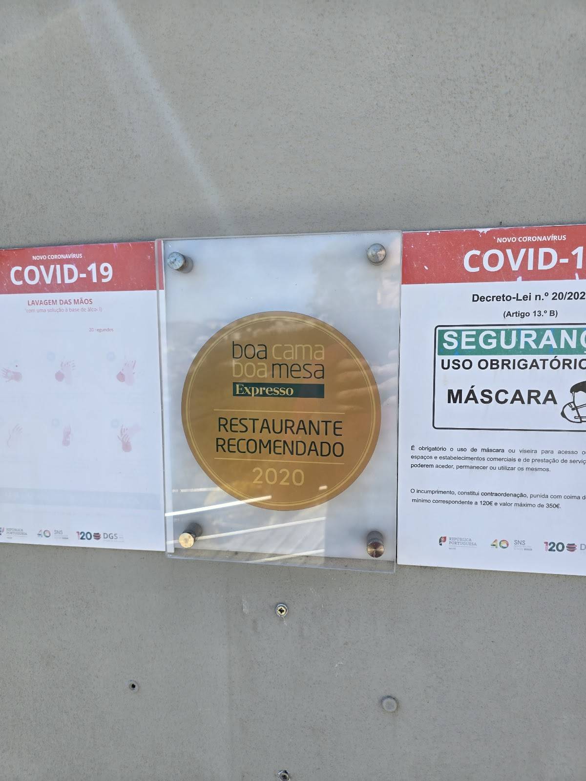 Menu em Restaurante Matilde Noca, Leiria, R. do Martingil 157