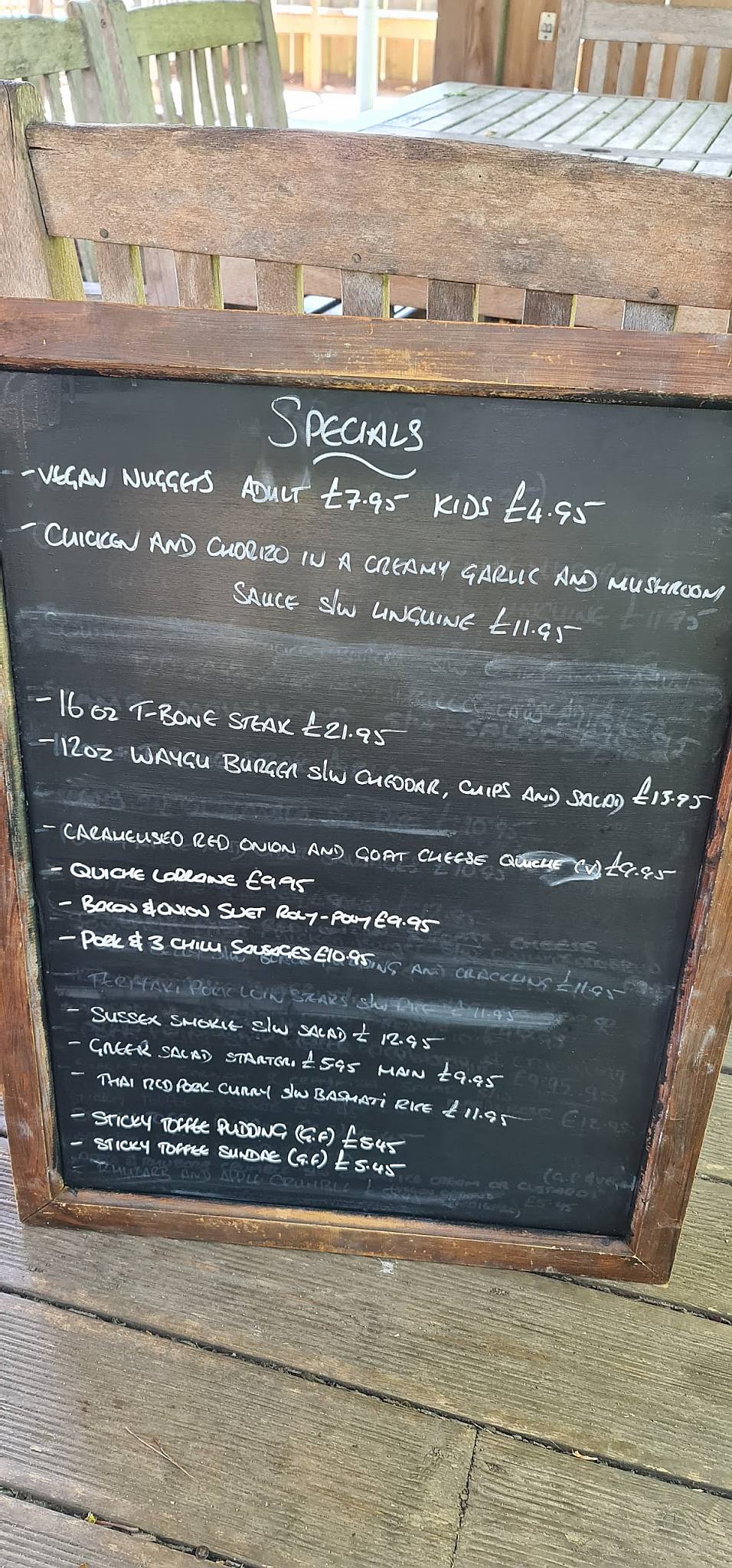 Menu at The Green Man pub & bar, Lewes, Lewes Rd