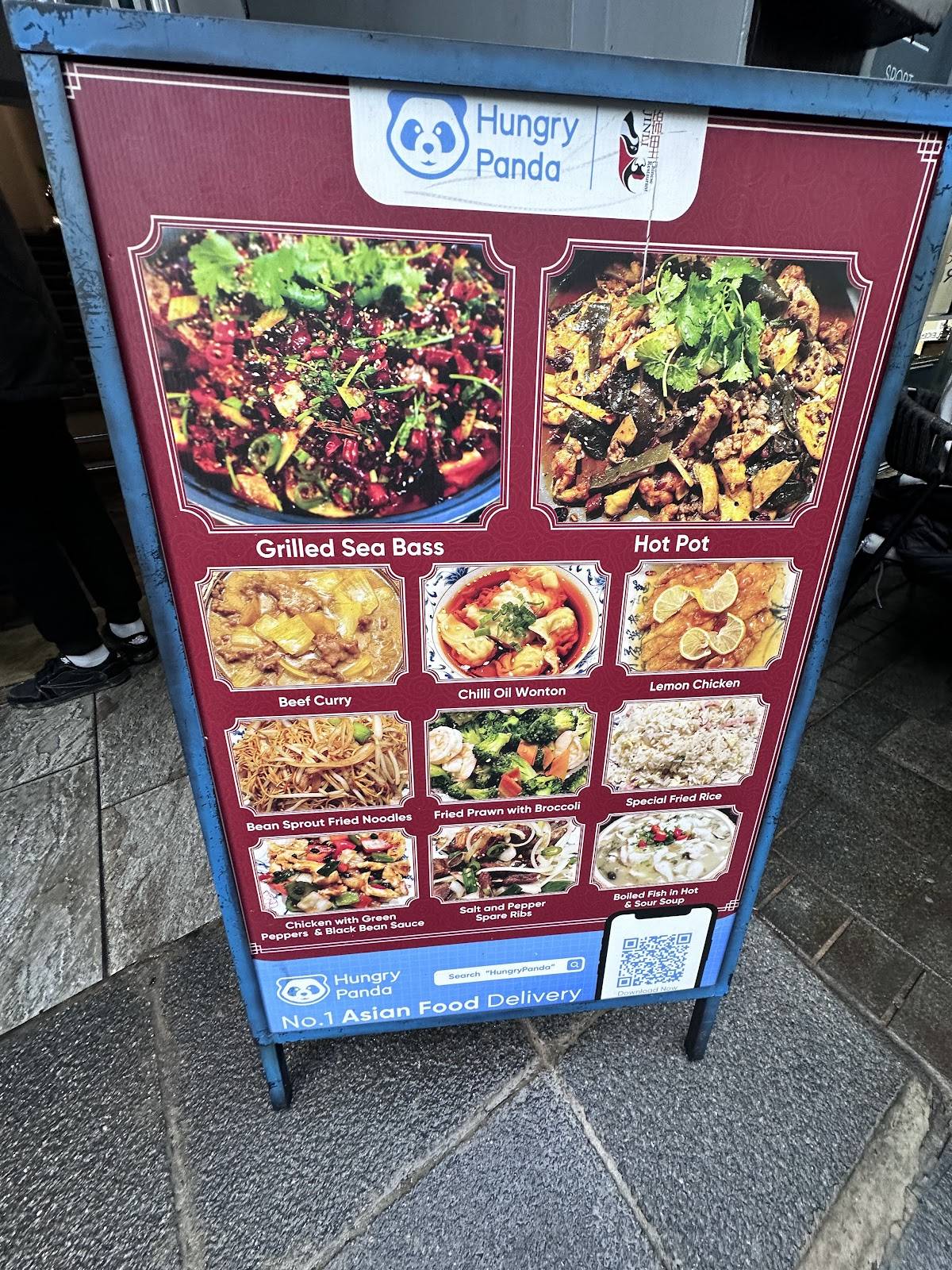 Menu at Jinli restaurant, London, 4 Leicester St