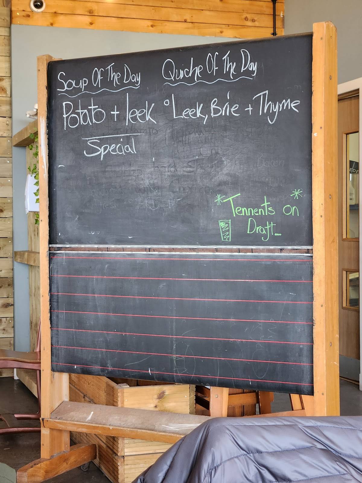 Menu at Longparke Farmshop & Café coffee house, Dundee
