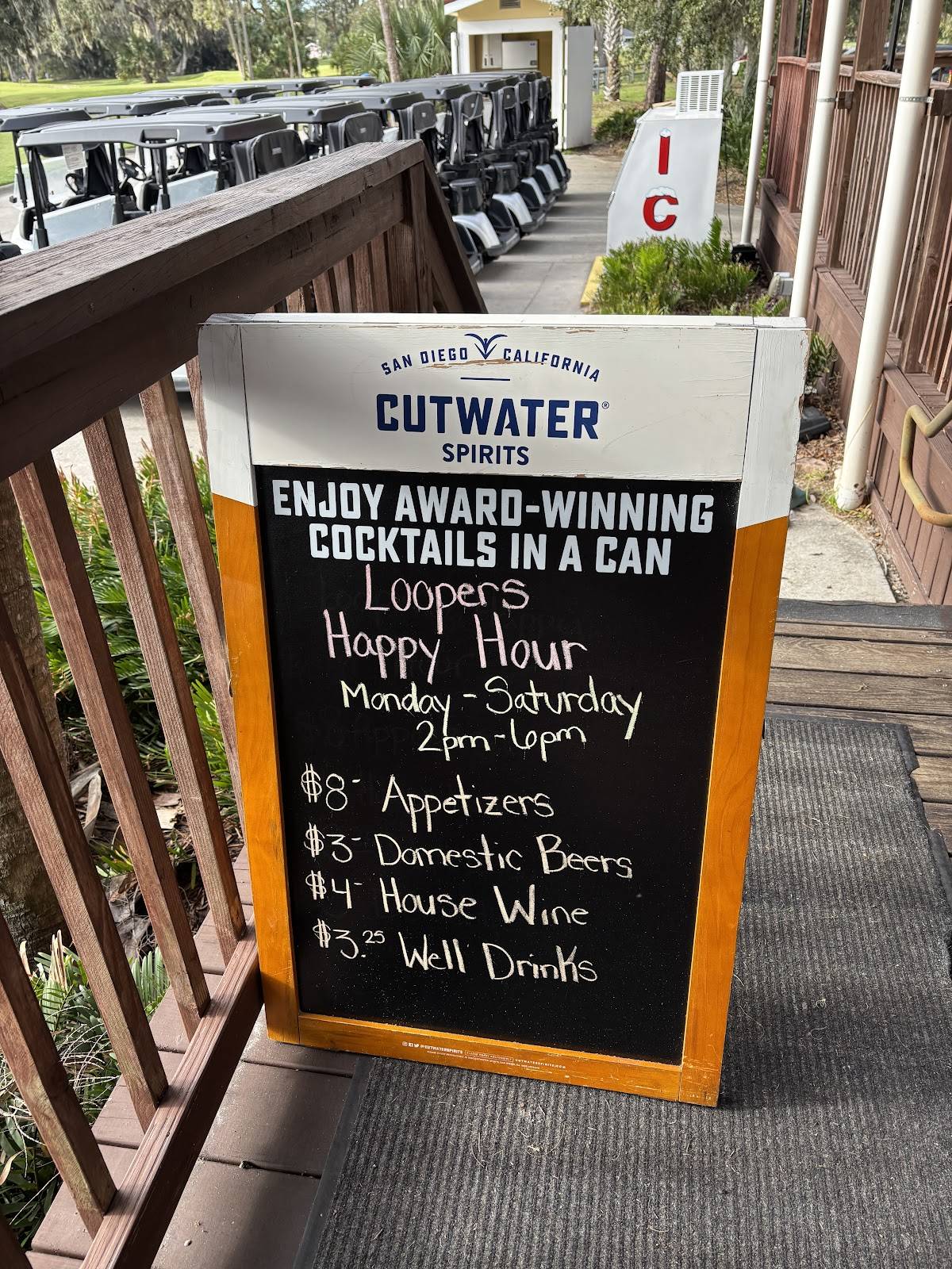 Menu at Loopers Par & Grille pub & bar, Palm Coast