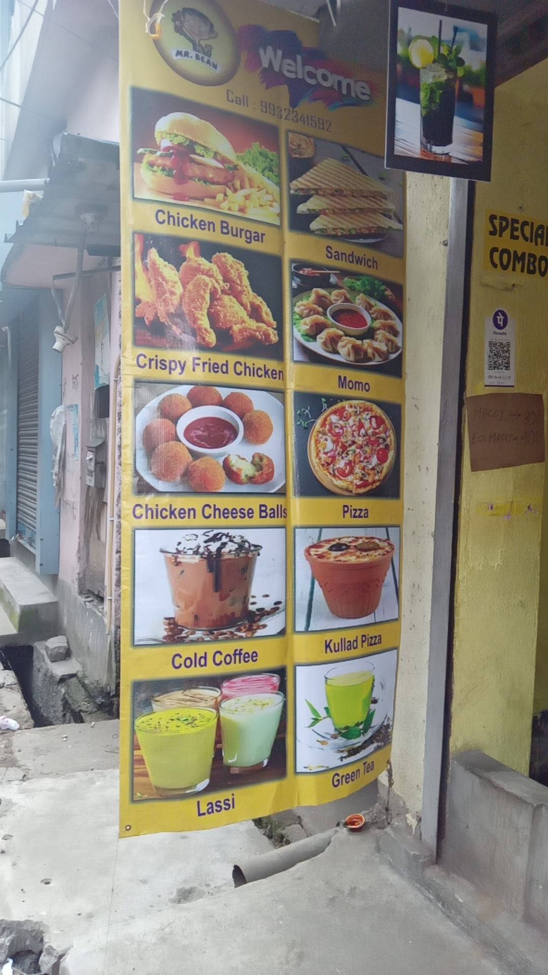 Menu at MR. BEAN, Baranagar