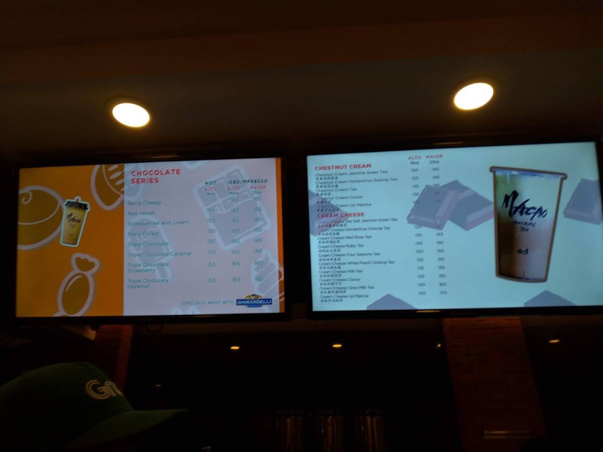Menu at Macao Imperial Tea Anonas cafe, Quezon City, 1102 Quezon City