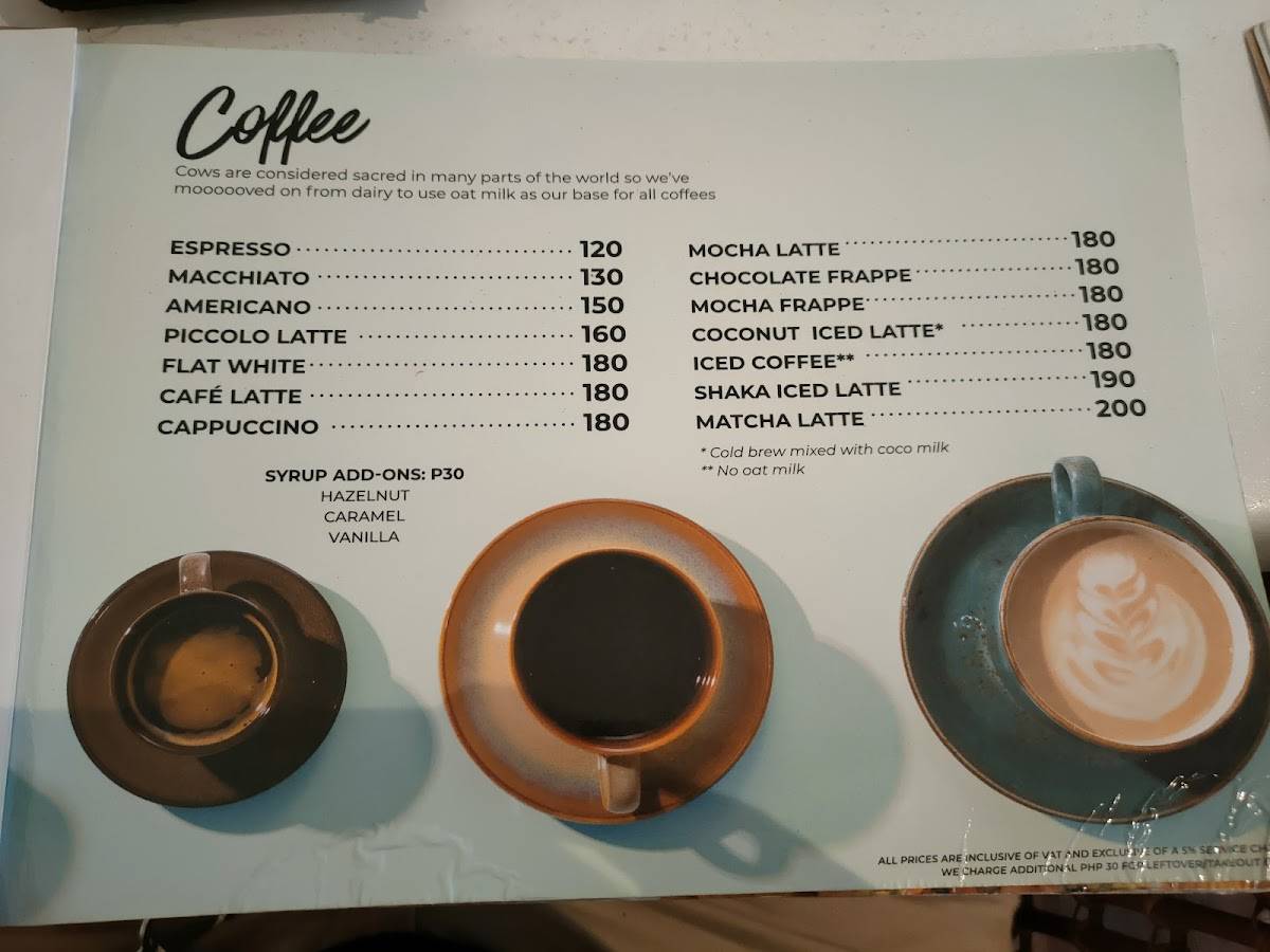 Menu at SHAKA - Burgos Circle BGC restaurant, Taguig, Burgos Circle