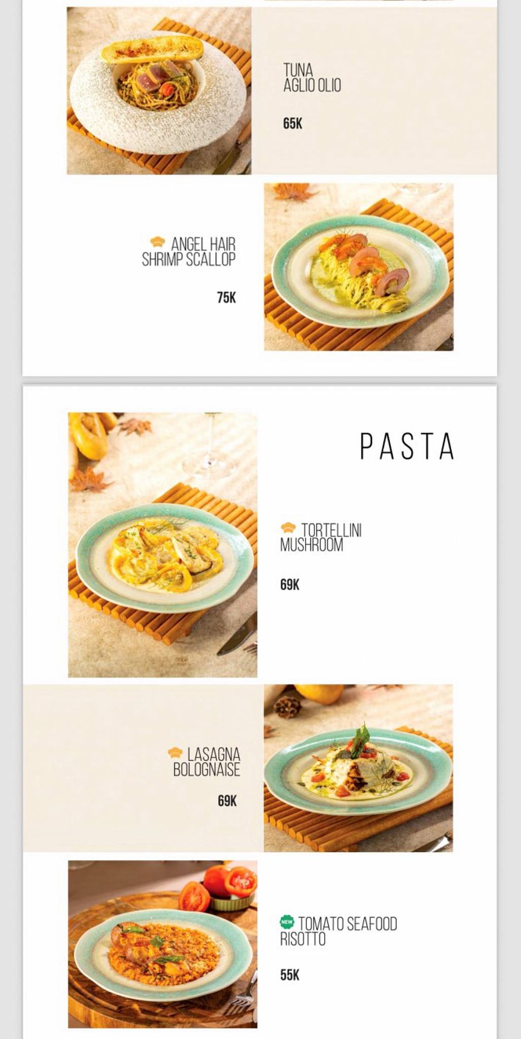 Menu at Nine House Kitchen Alfresco restaurant, Malang