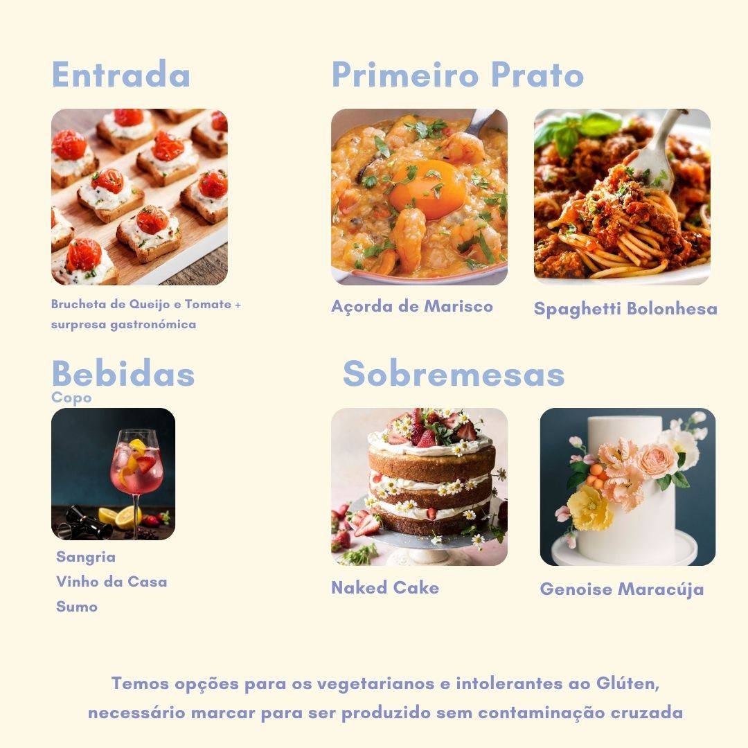 Menu em Mamuska Patisserie, bolos personalizados, comida italiana ...