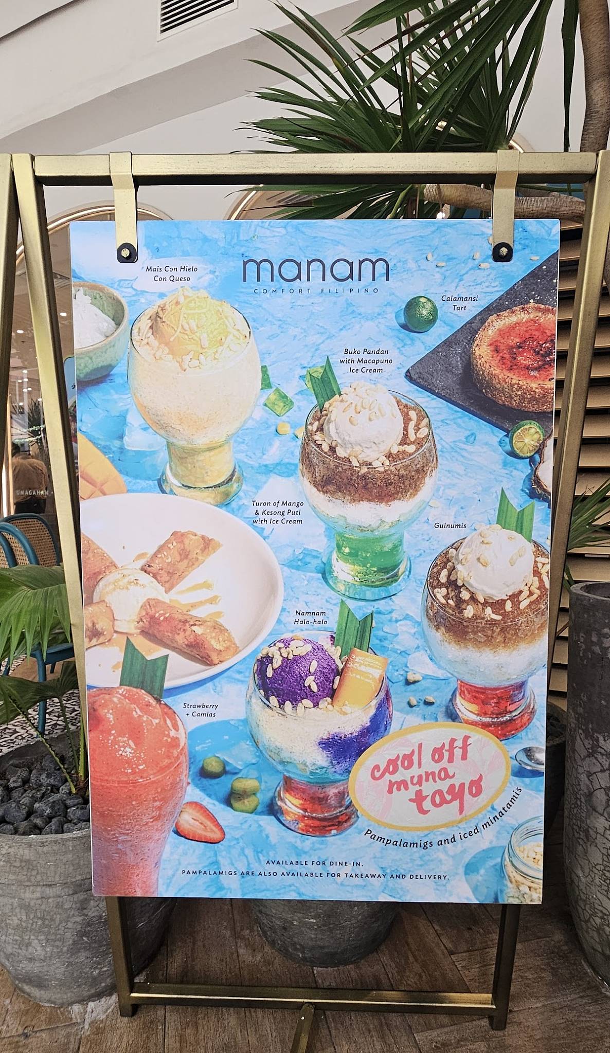 Menu at Manam Eastwood restaurant, Quezon City, Ground Floor, Eastwood ...