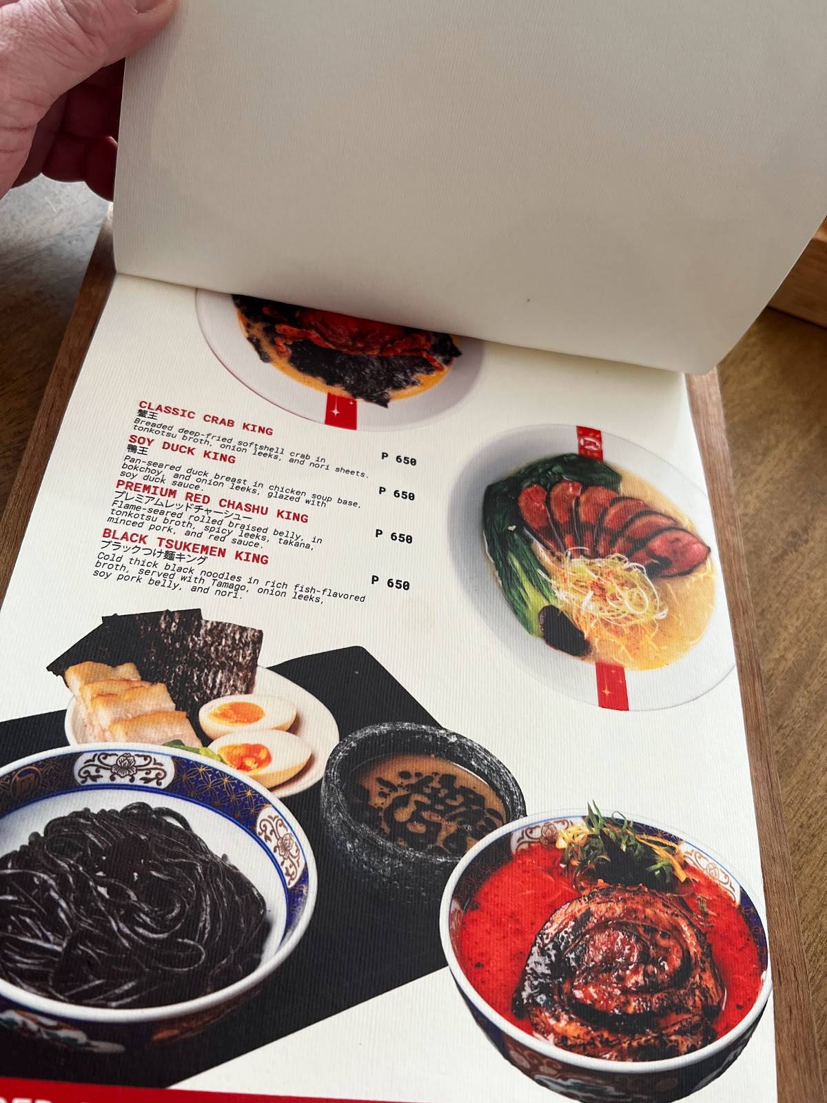 Menu at Nagi Izakaya - The Podium restaurant, Pasig