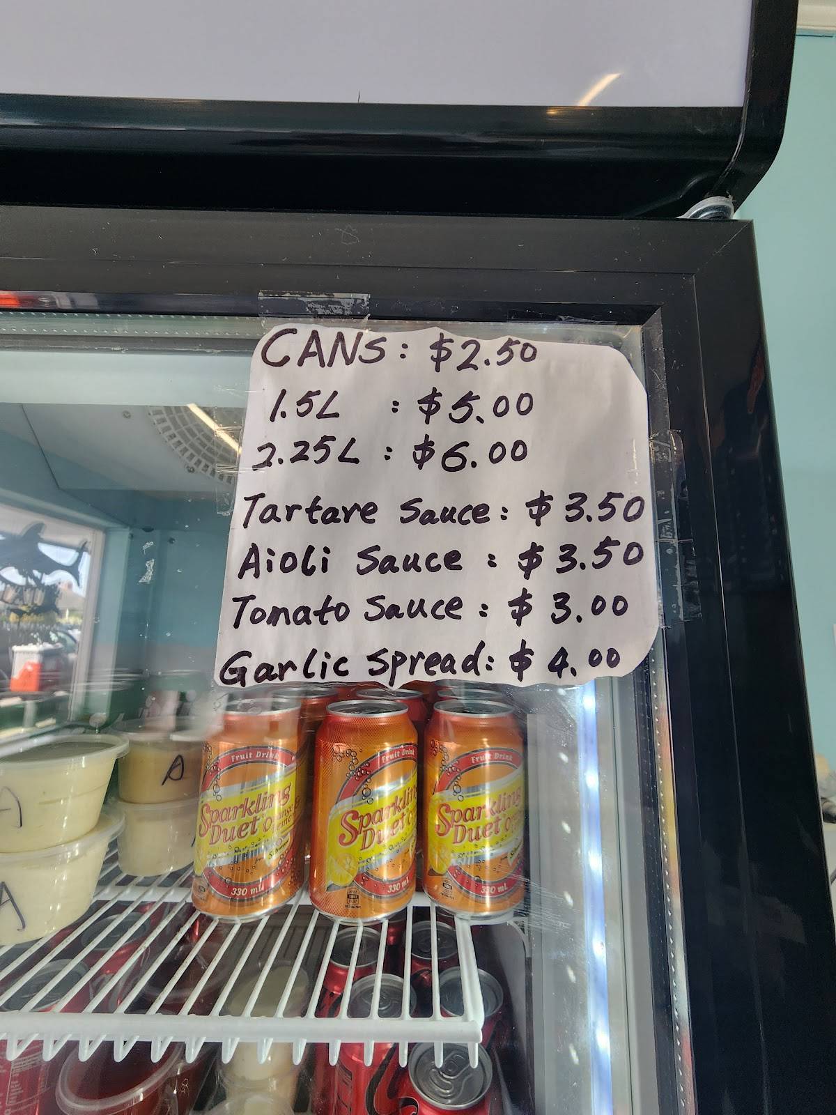 Menu at Marchwiel Takeaways fast food, Timaru