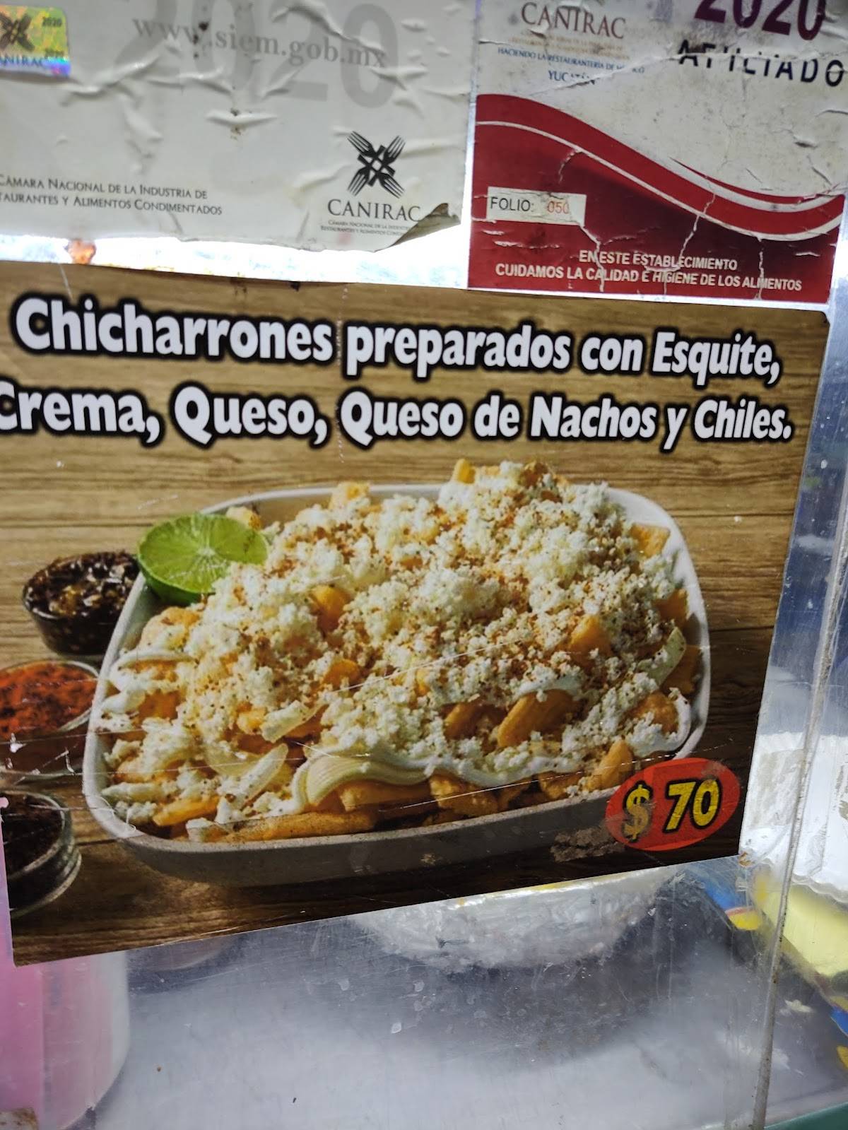 Carta del postres Marquesitas La Nueva Tradición, Merida, Por calle 37 ...