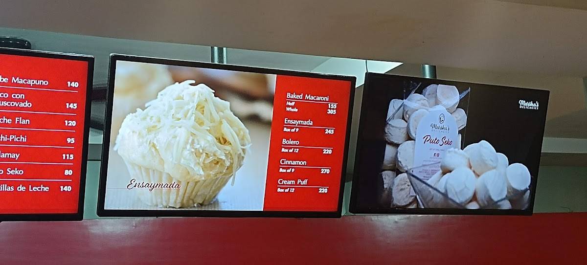 Menu at Marsha's Delicacies cafe, Bantay, HCQ9+R9G