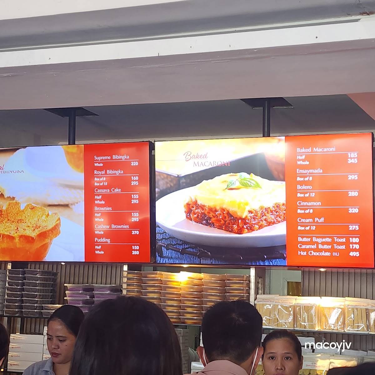 Menu at Marsha's Delicacies cafe, Bantay, HCQ9+R9G