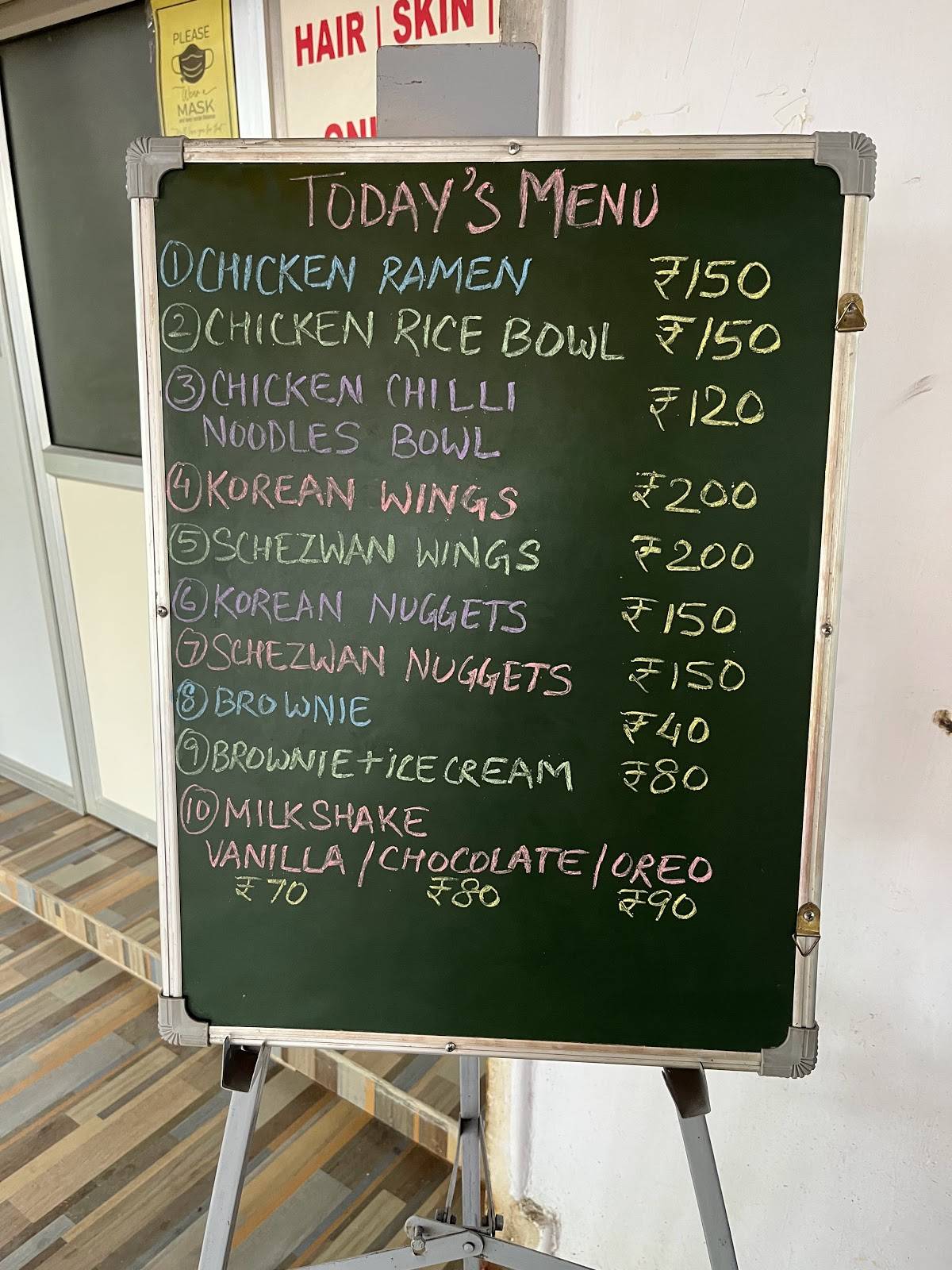Menu at Mary's Kitchen, Ranchi, beside Birsa D Hotel Brees Villa