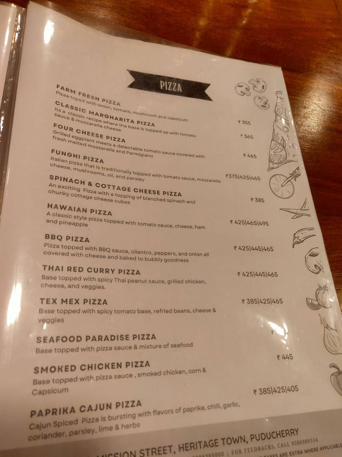 Menu at May Kitchen, Puducherry