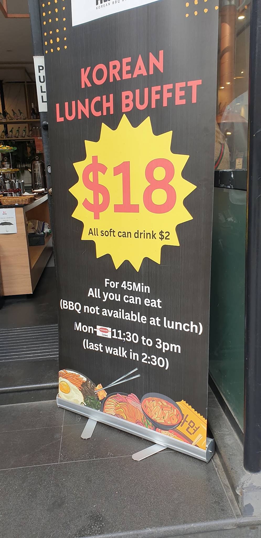 Menu at Meating Korean BBQ Buffet CBD, Melbourne