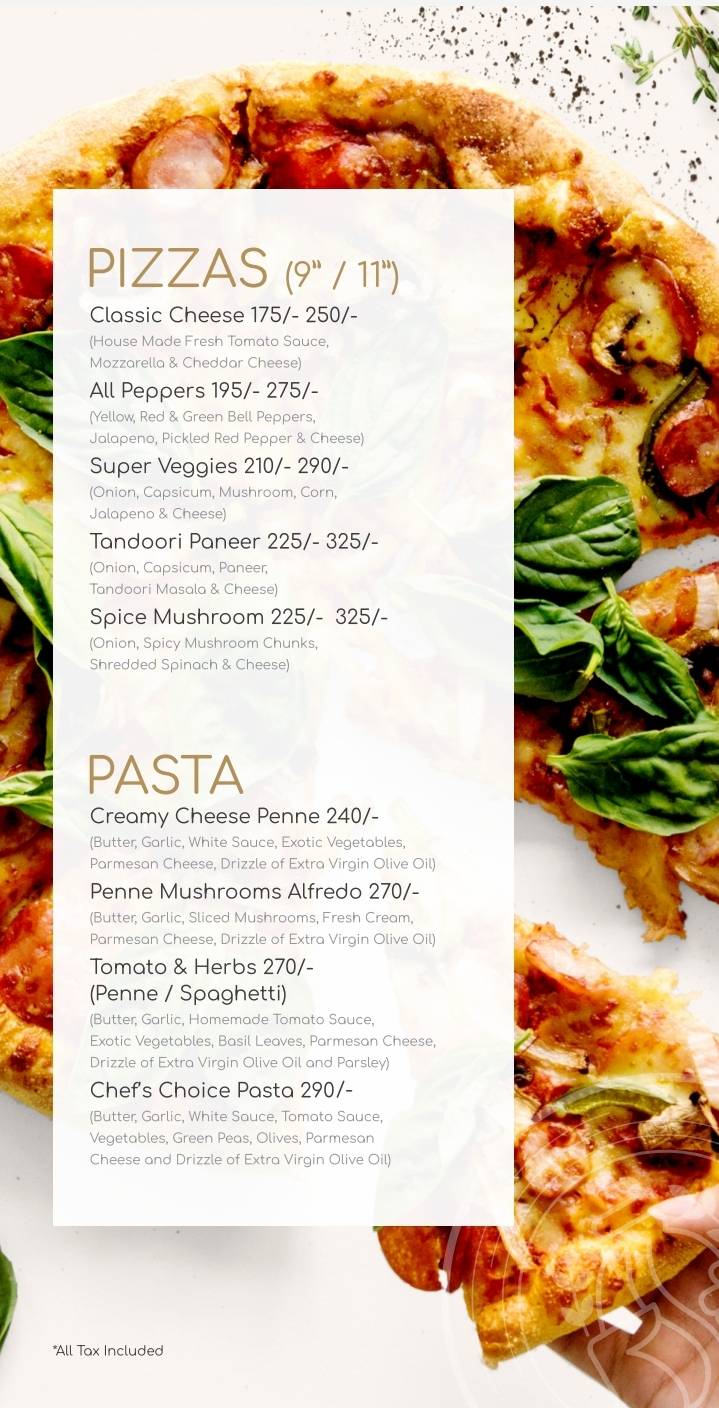 Menu at Mg Cafe, Murthal