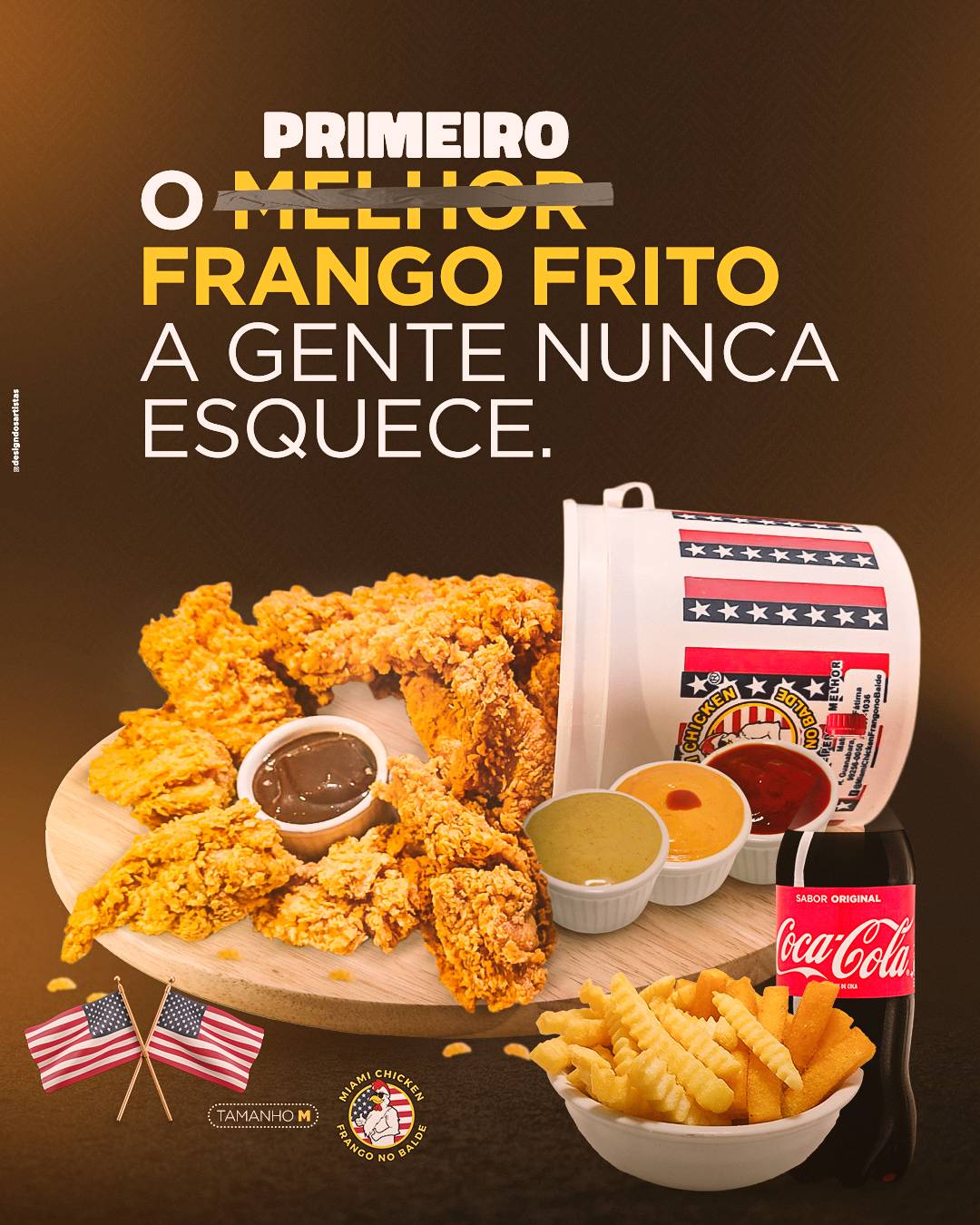 Menu at Miami Chicken Frango no Balde Guanabara, Joinville