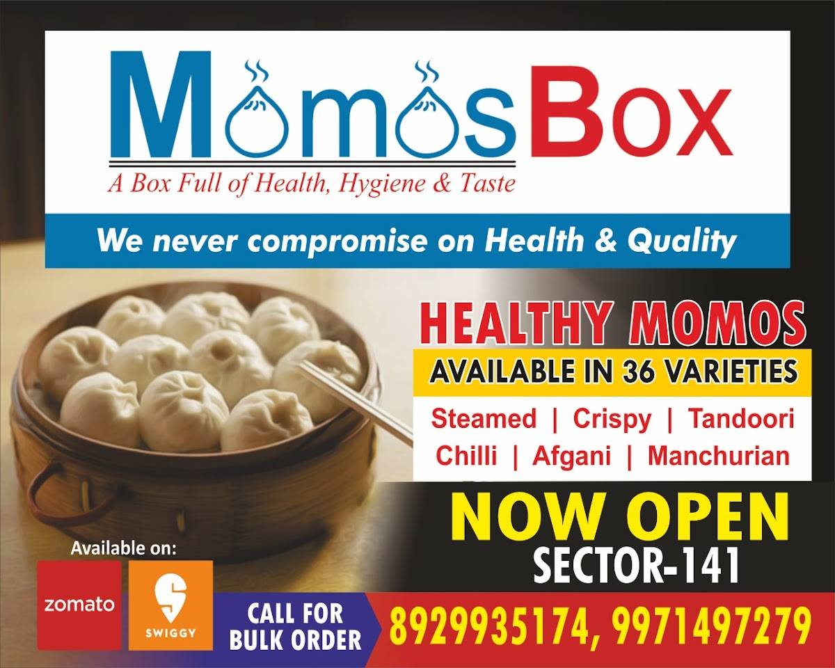 Menu at Momos Box, Noida, D-113