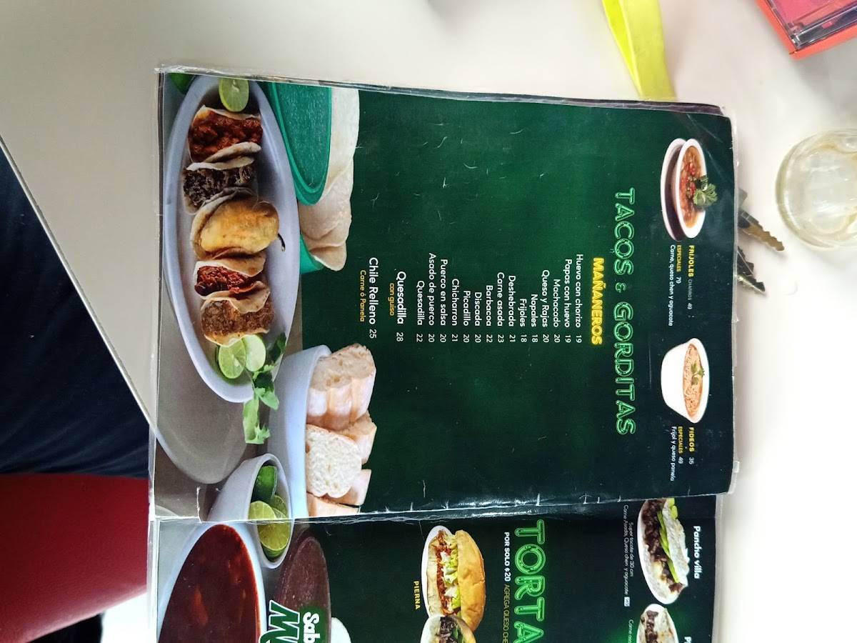 Carta del restaurante Dos Chiles Taquería, Monterrey