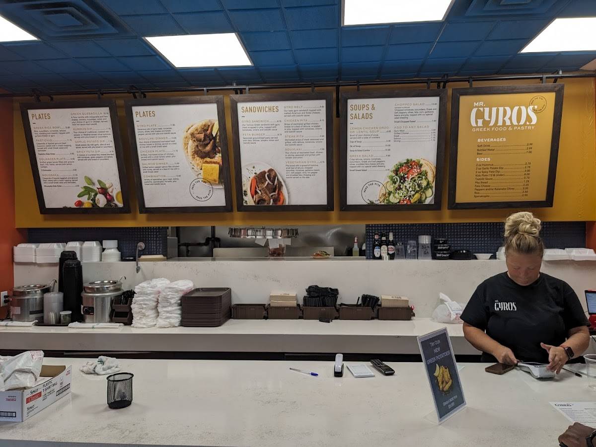 Menu at Mr Gyro's Greek Food & Pastry restaurant, Overland Park ...