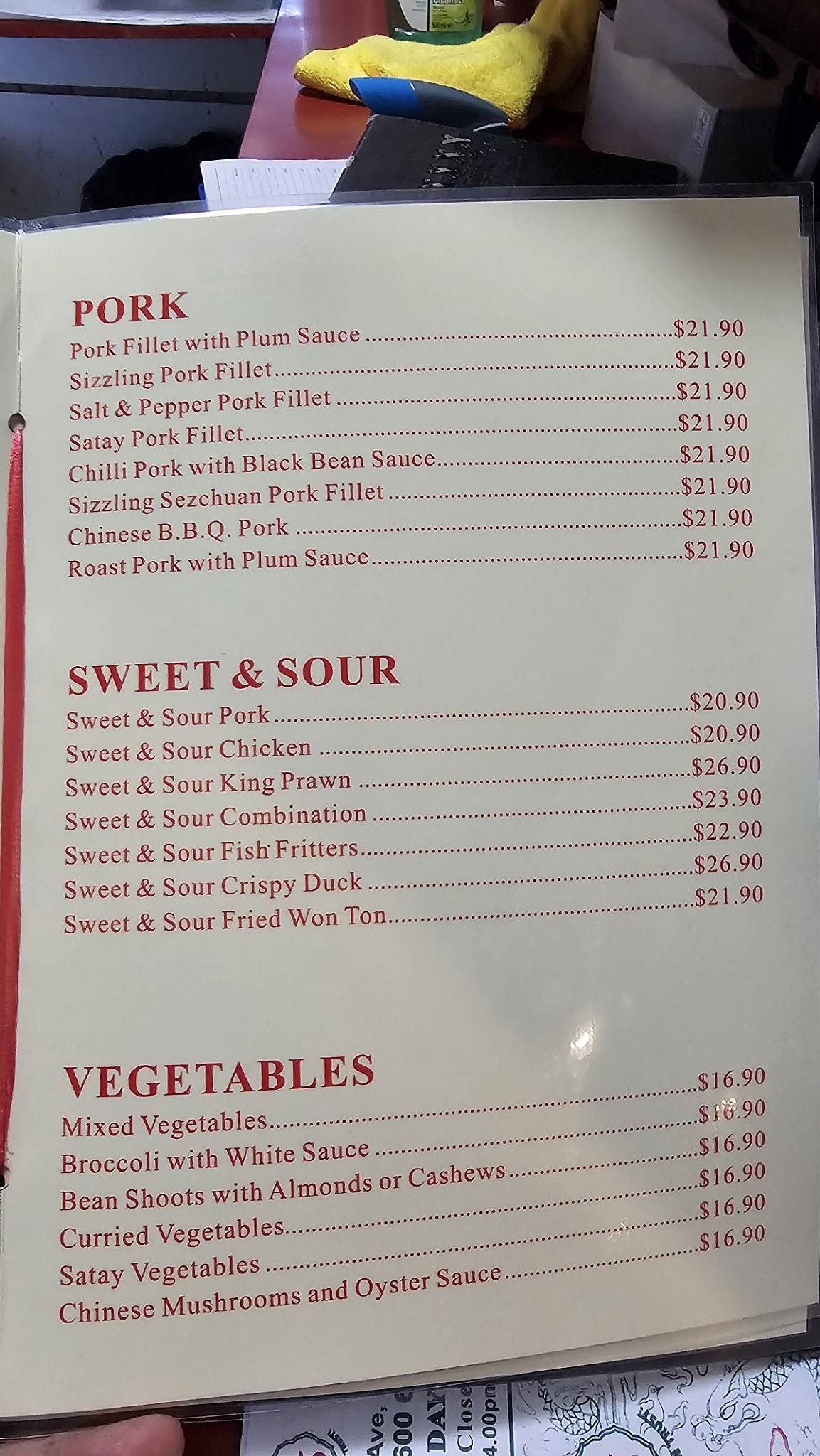 Menu at Mr Ko 100 Chinese Restaurant Liverpool, Liverpool