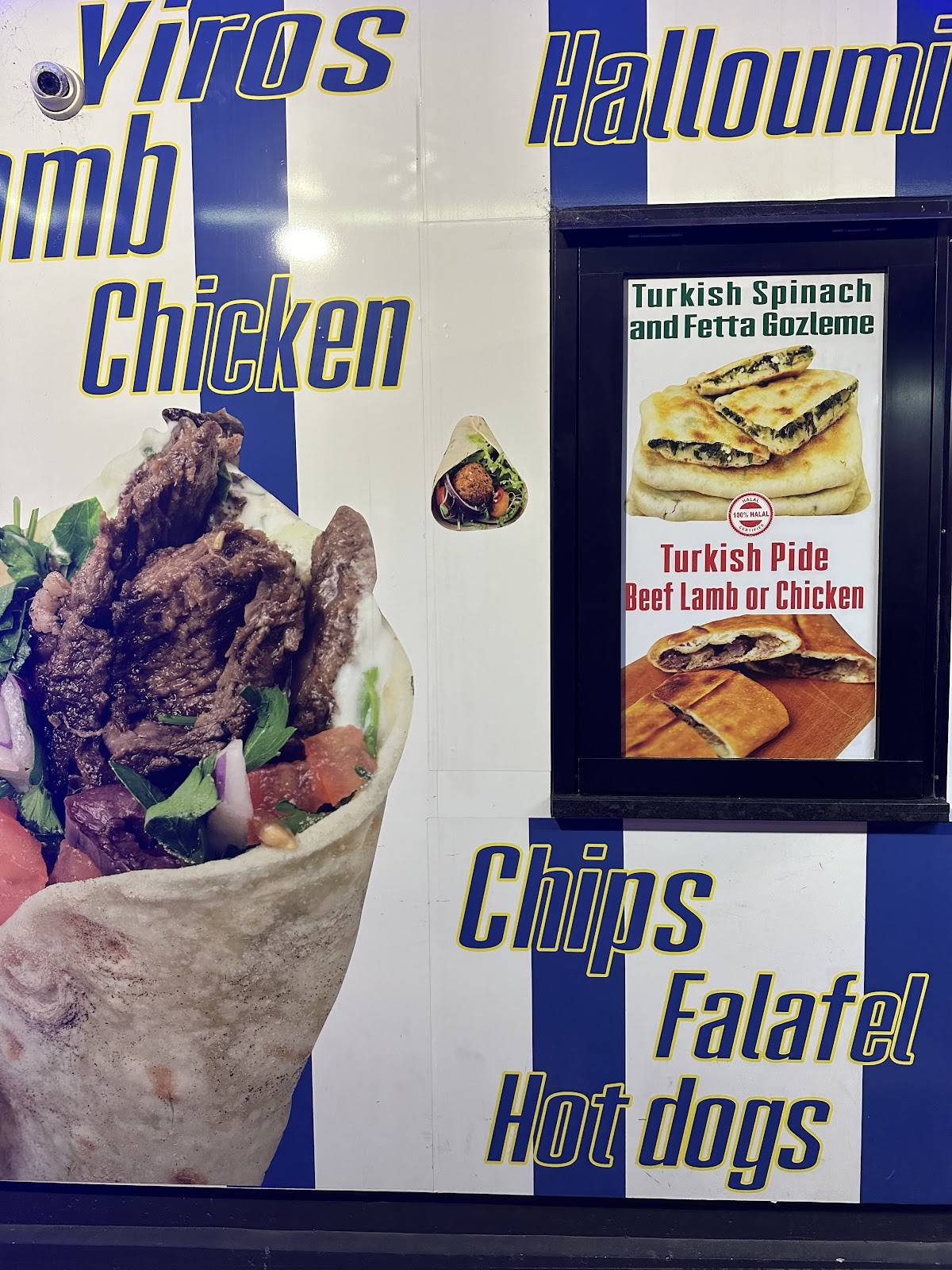 Menu at Mr yiros & kebab restaurant, Surfers Paradise