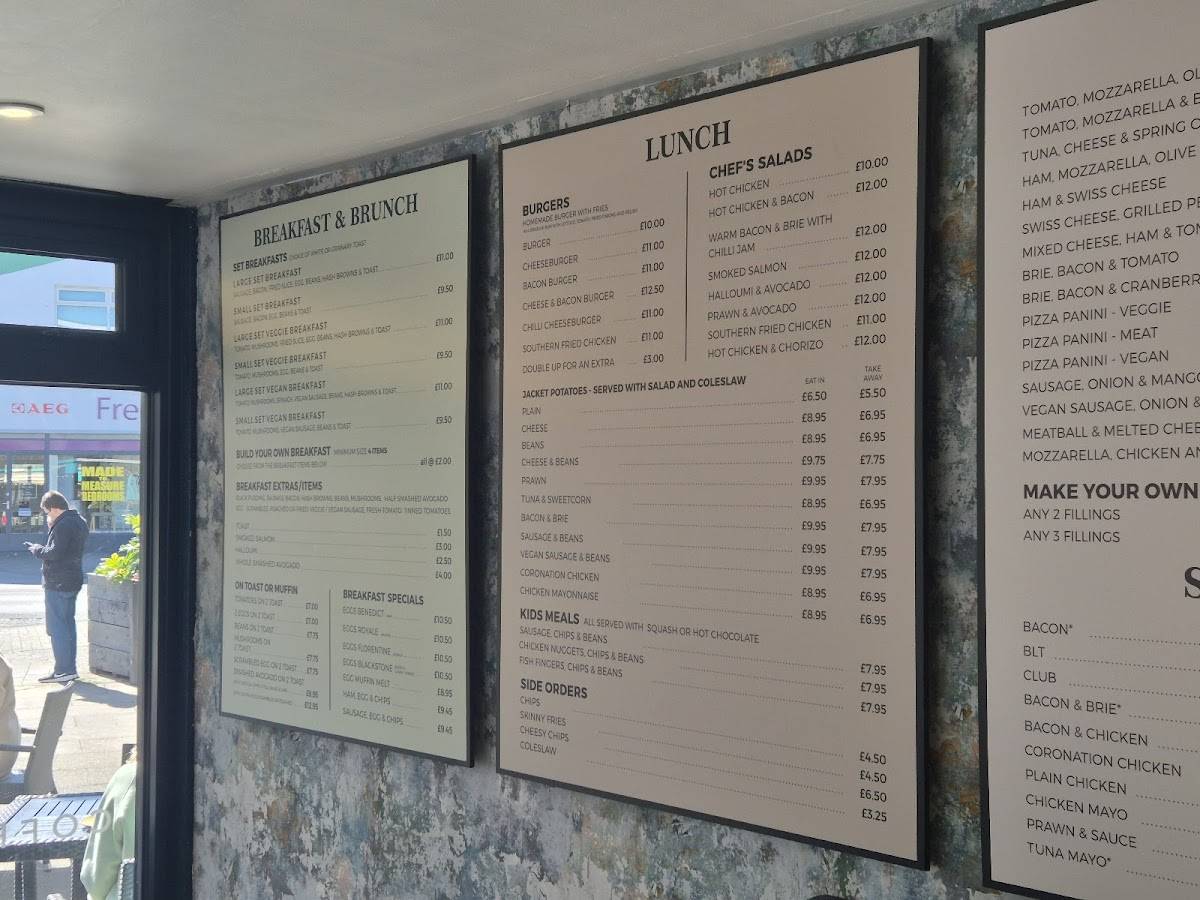 Menu at Muldoons Broadwater cafe, Worthing, No.2
