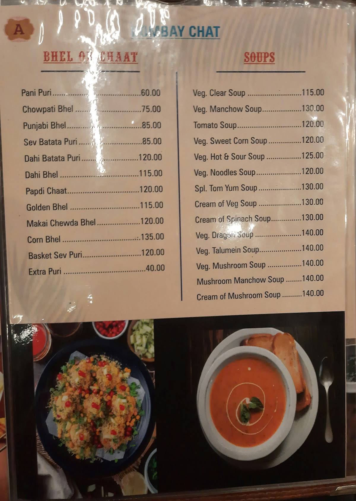 Menu at Amar Fast Food And Juice Center, Mumbai, Sahar Airport Rd