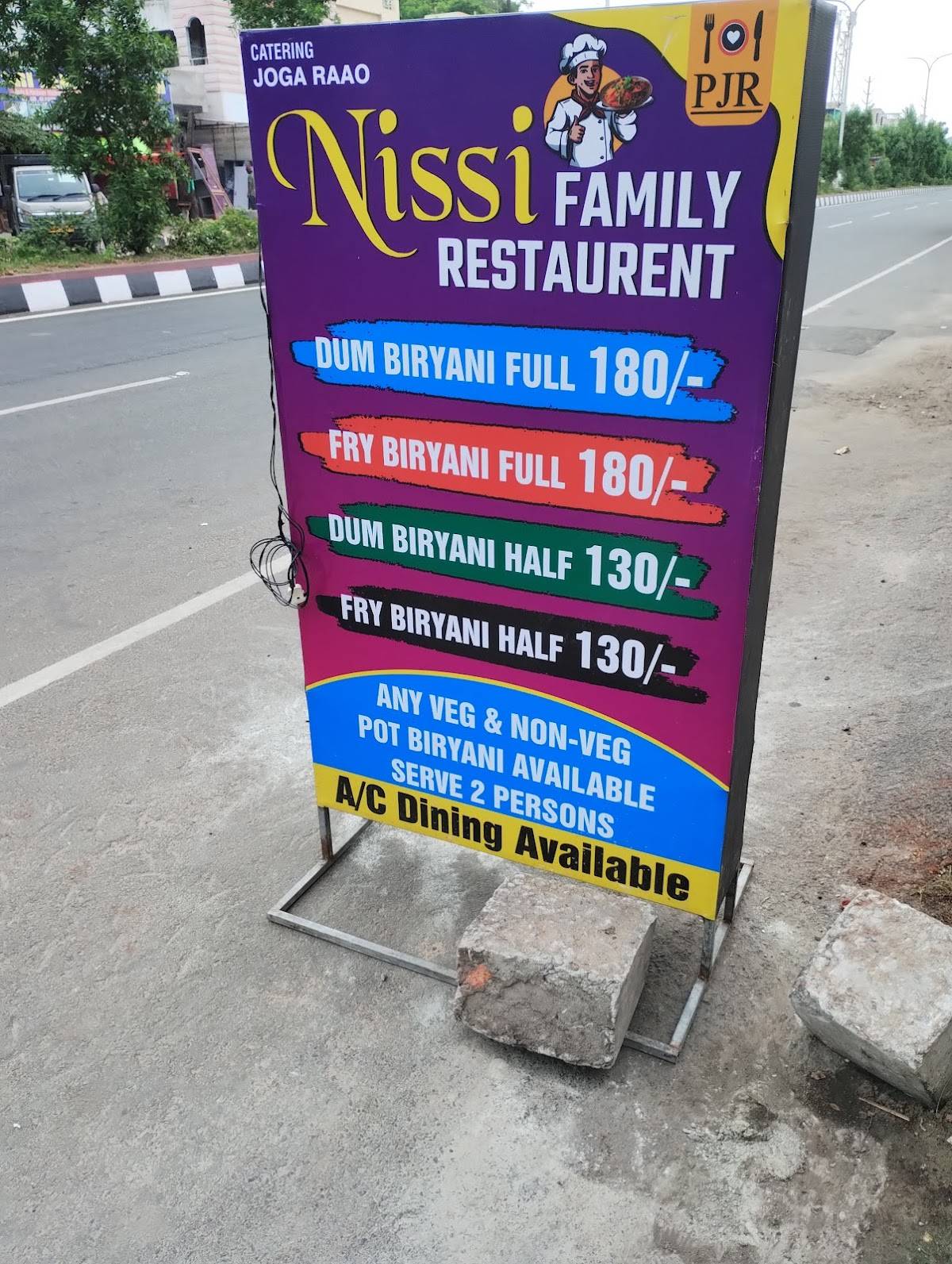 Menu at NISSI RESTAURANT, Visakhapatnam, RATNAM VARI VANTILLU JUNCTION