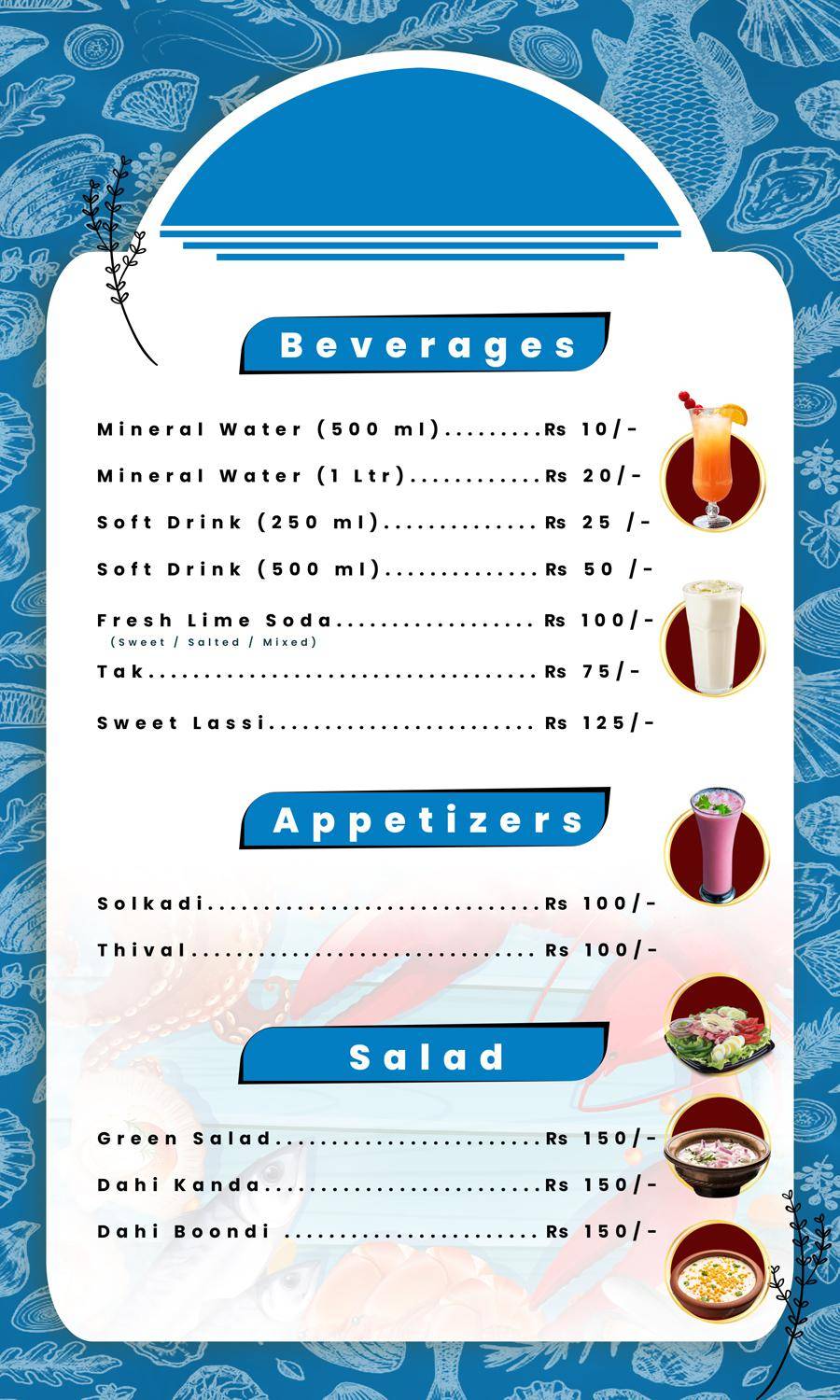 Menu at Nakhwa, Thane