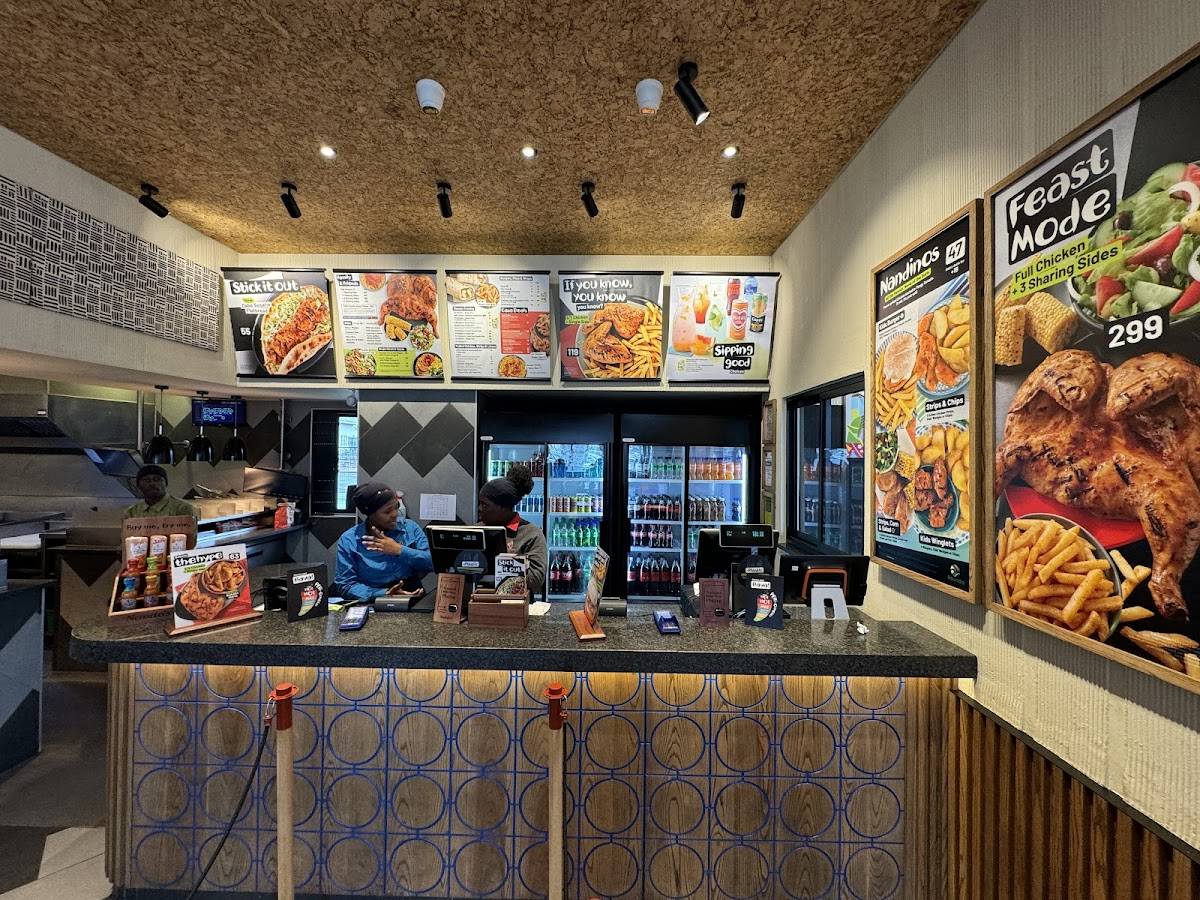 Carta del restaurante Nando's Paarl Drive Thru, Paarl