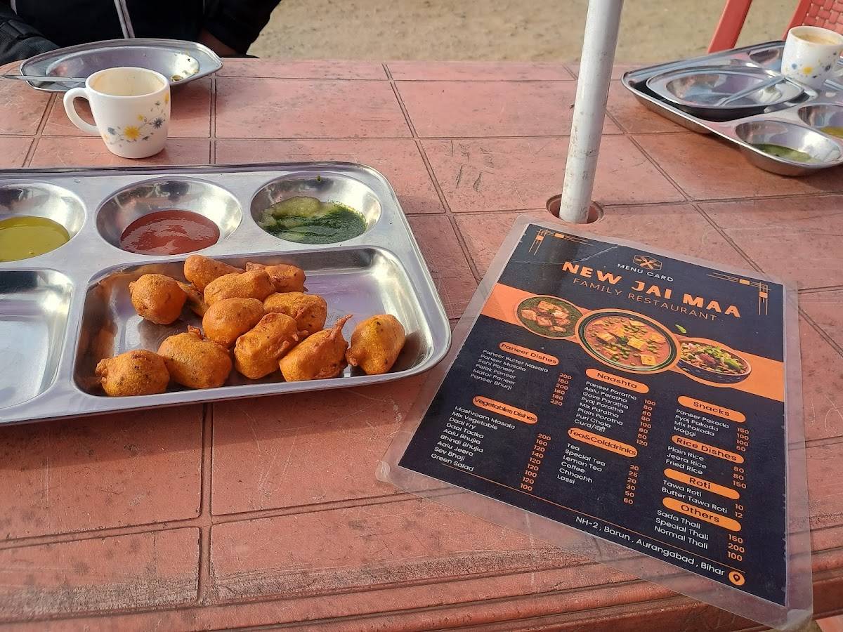 Menu at New Jai Maa Family Hotel, Barun