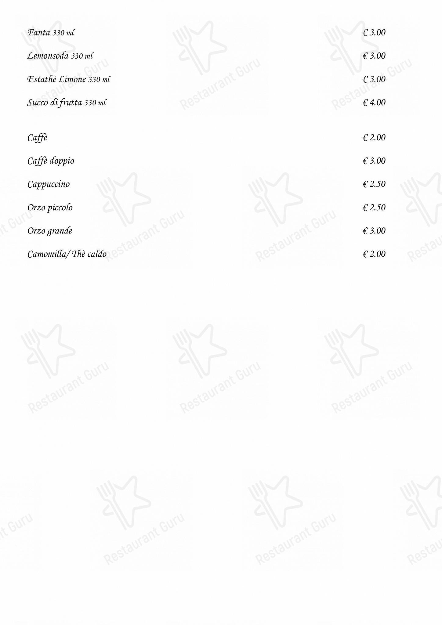 Menu da Pizzeria Griglieria I Monelli, Noceto, Via Emilia