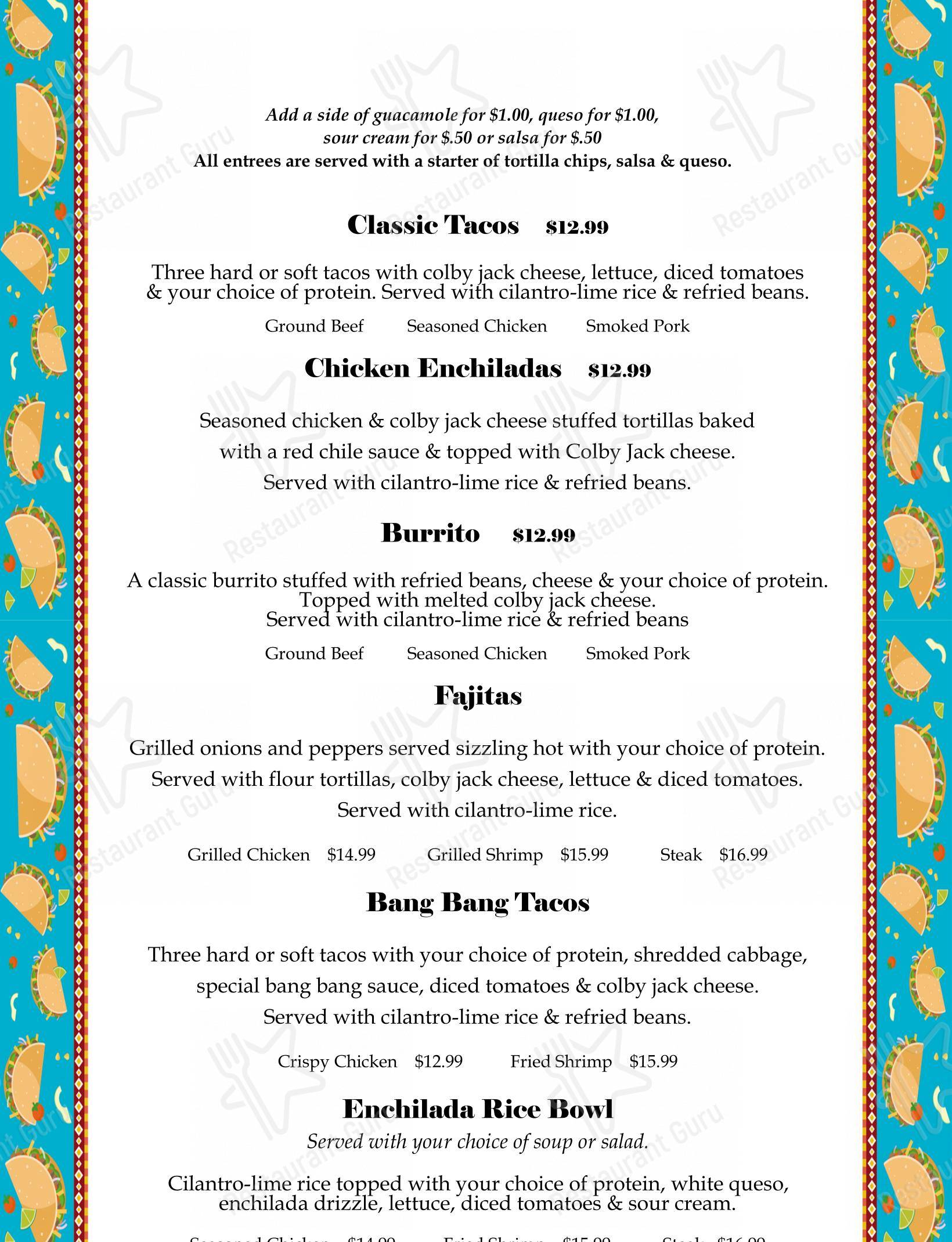 Menu at North Park Lounge McCandless restaurant, Pittsburgh, Babcock Blvd