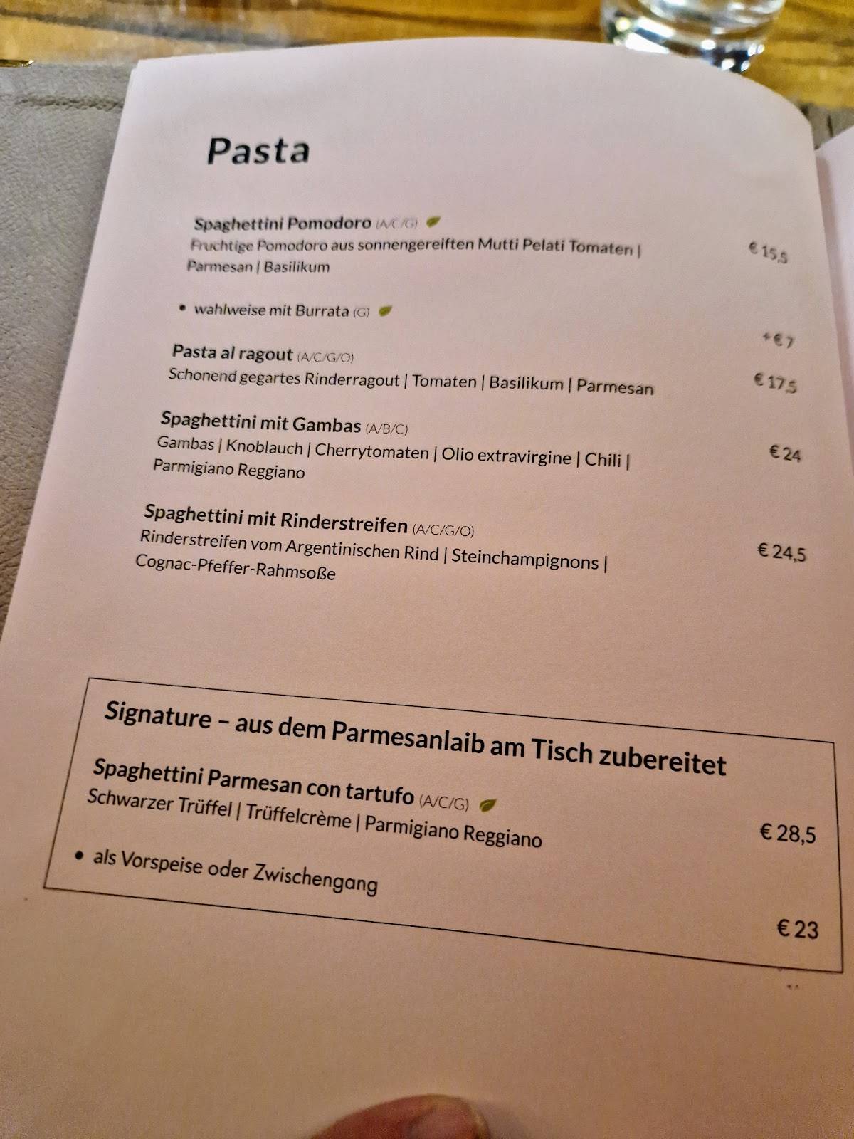 Menu at Noya - Saarbrücken restaurant, Saarbrücken
